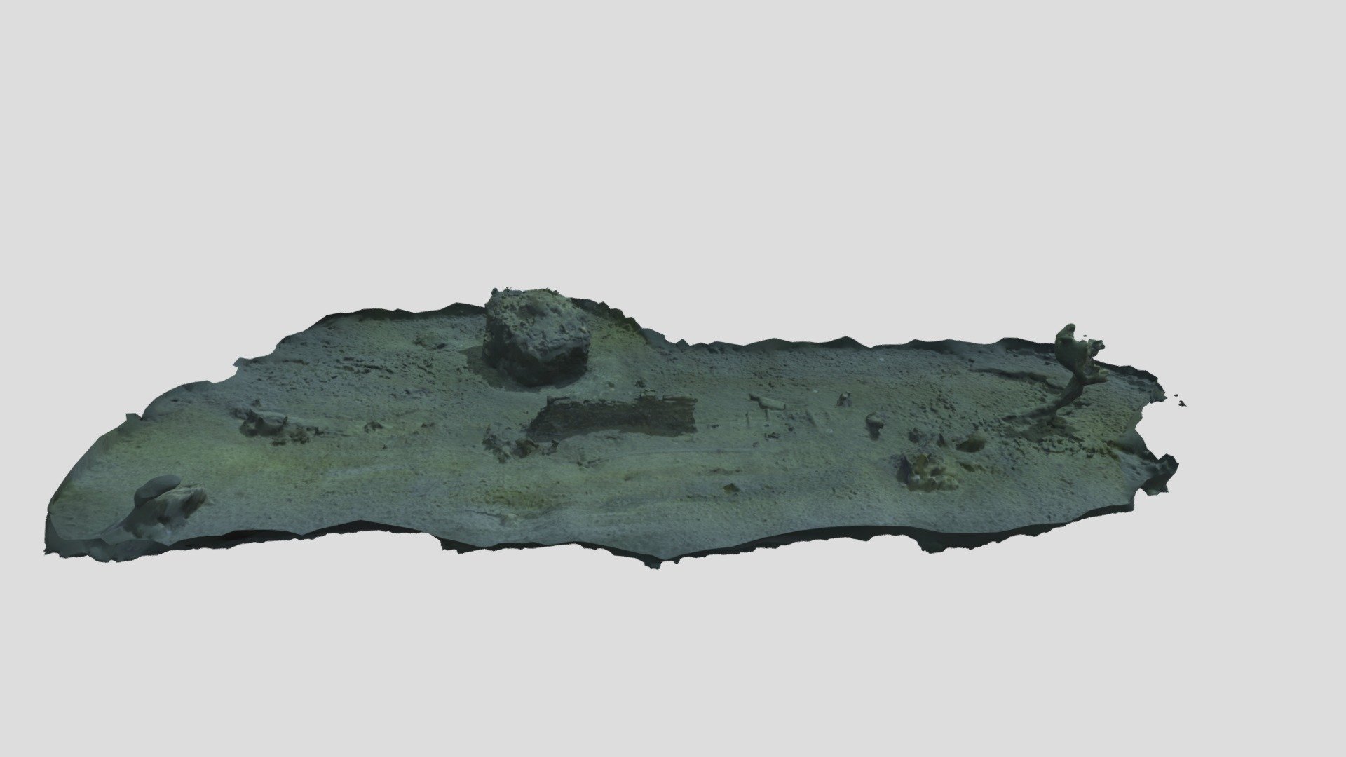 Unidentified harbour wreck - 3D model by nsshipwrecks [95bf065] - Sketchfab