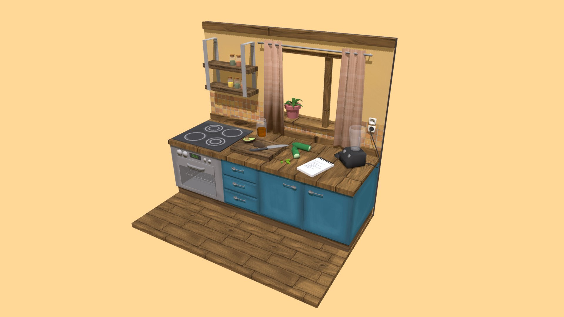 My favourite recipe... - 3D model by lottakar [95bfda0] - Sketchfab