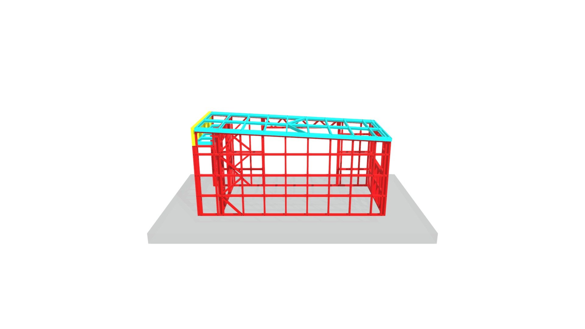 Frame Kit #3 - 3D model by Steel Frames Direct & Go Tiny Frame Kits ...