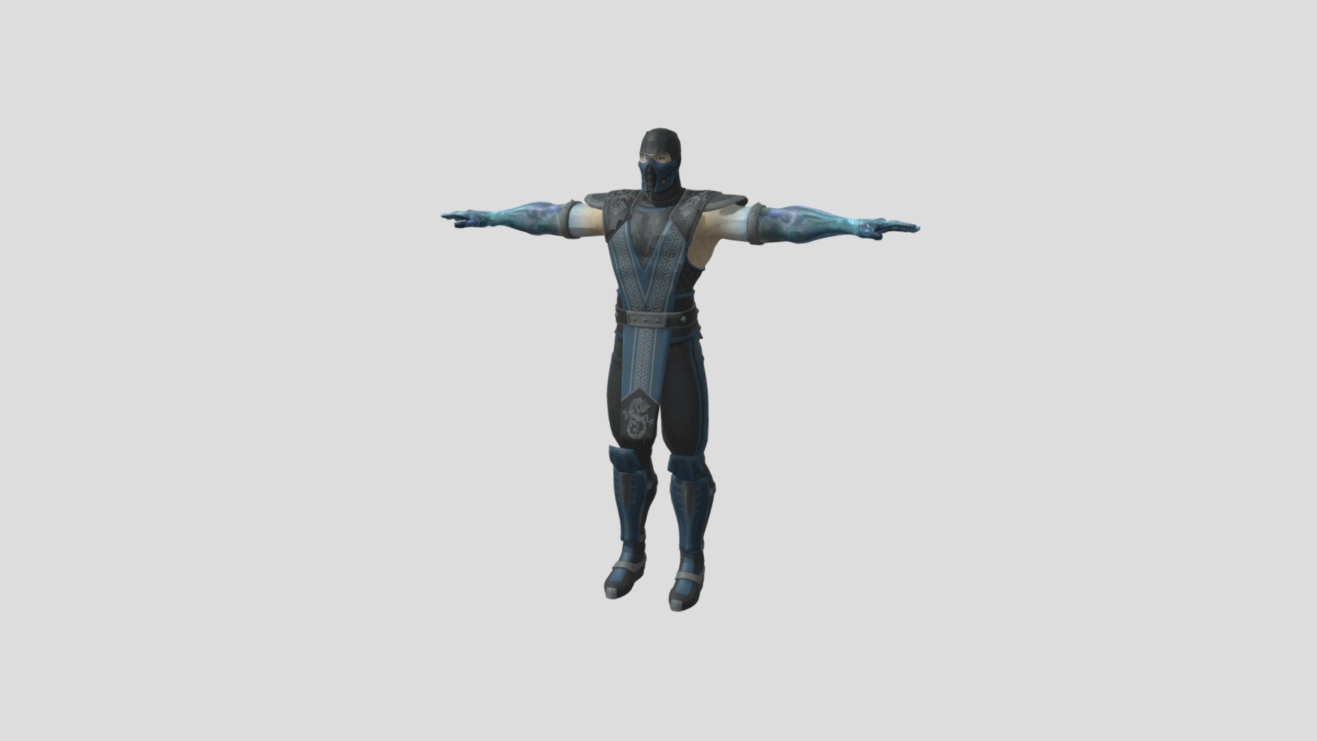 Sub-Zero from Mortal Kombat vs. DC Universe - Download Free 3D model by TheMonsterHighFan2002 ...