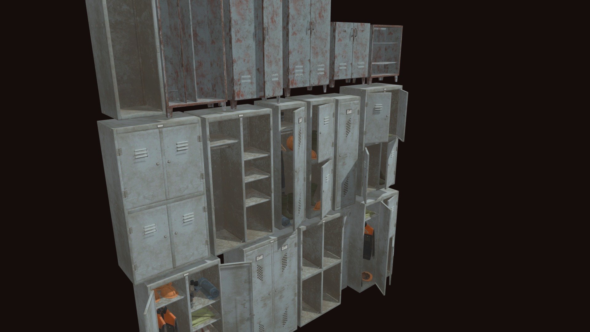 Poppy Playtime Prison Lockers - Download Free 3D model by FuzerGamesTV ...