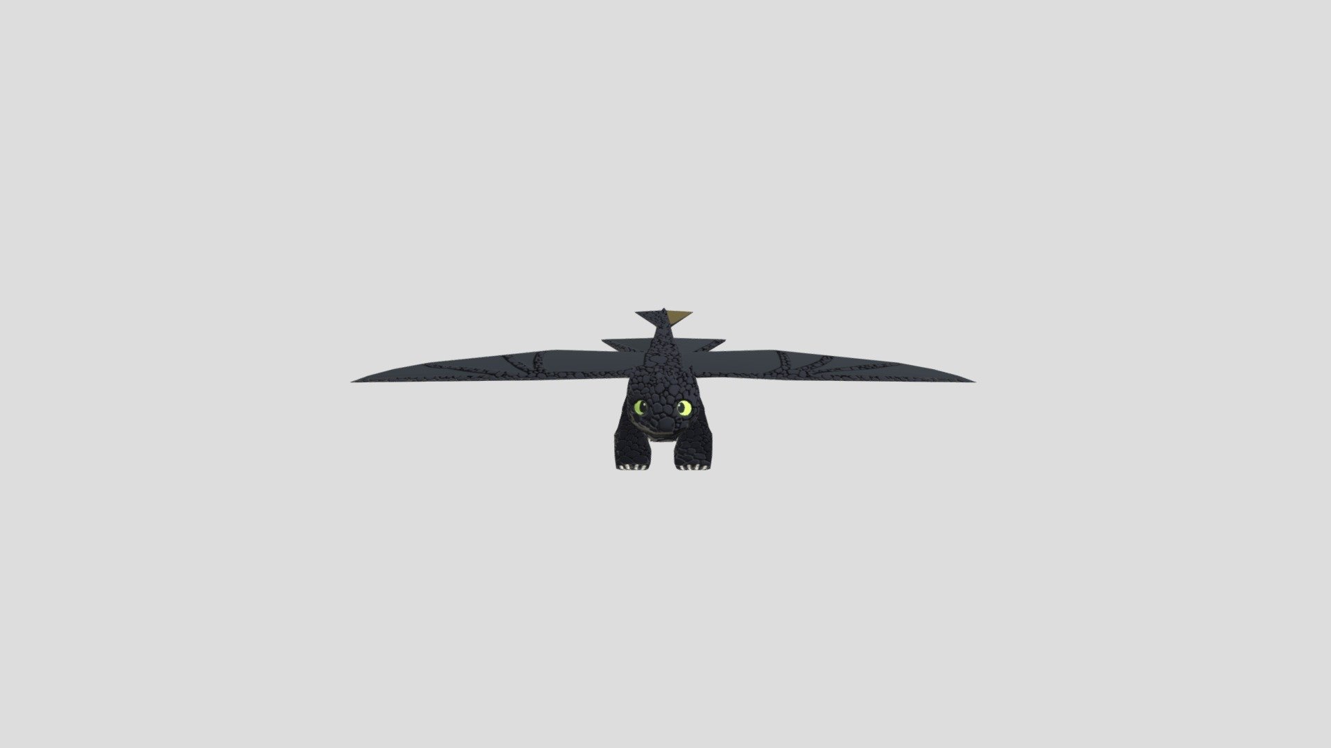 Toothless - Download Free 3D model by Glazeru [95c1fe0] - Sketchfab