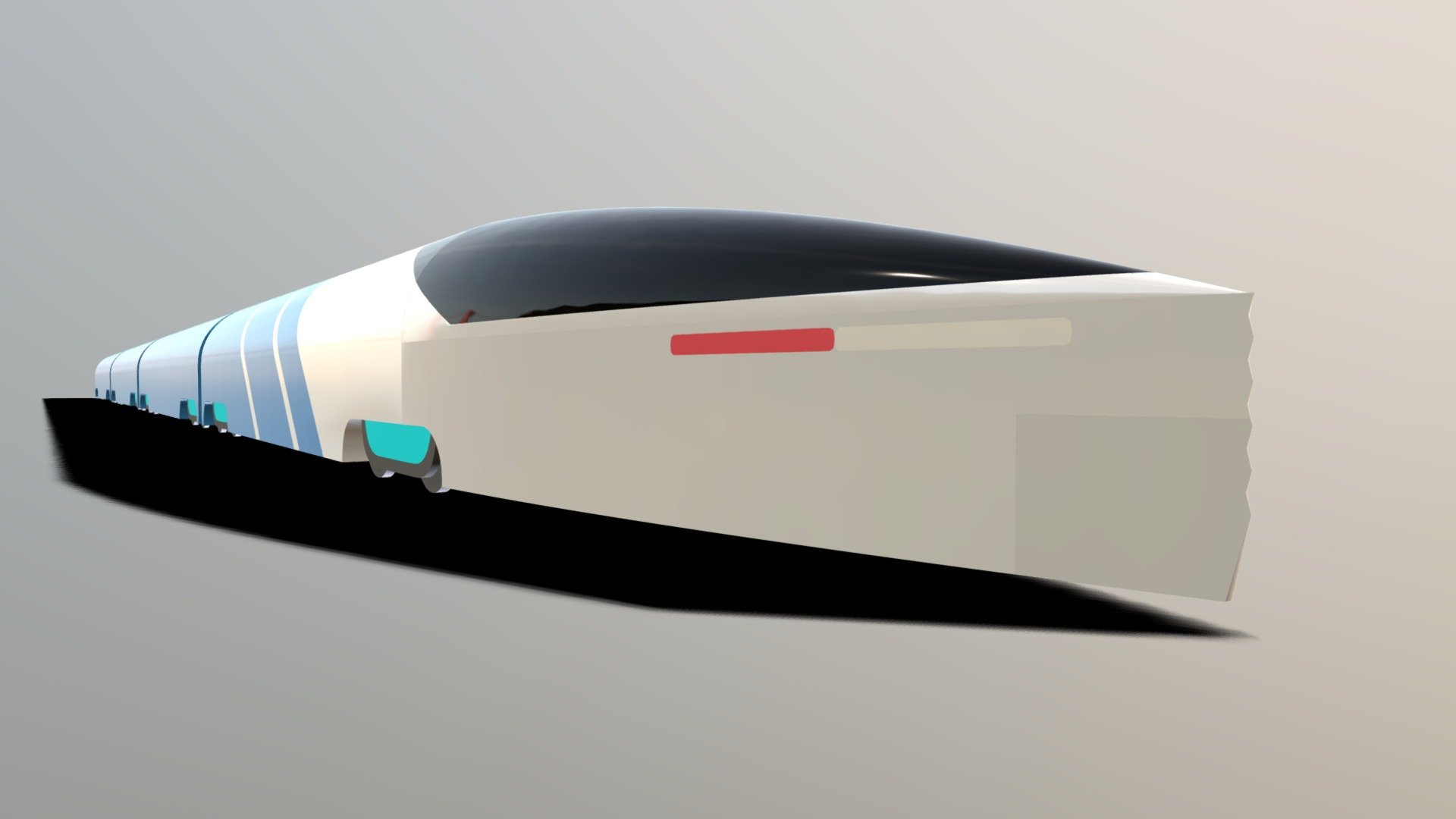 Jet Train - Download Free 3D model by NanoRay [95c267f] - Sketchfab