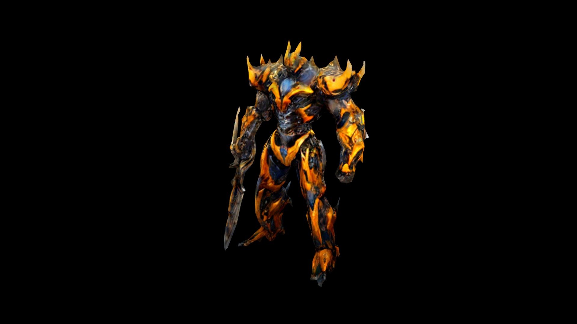 Bumblebee Battle Mode (Image by Javert) - Download Free 3D model by ...