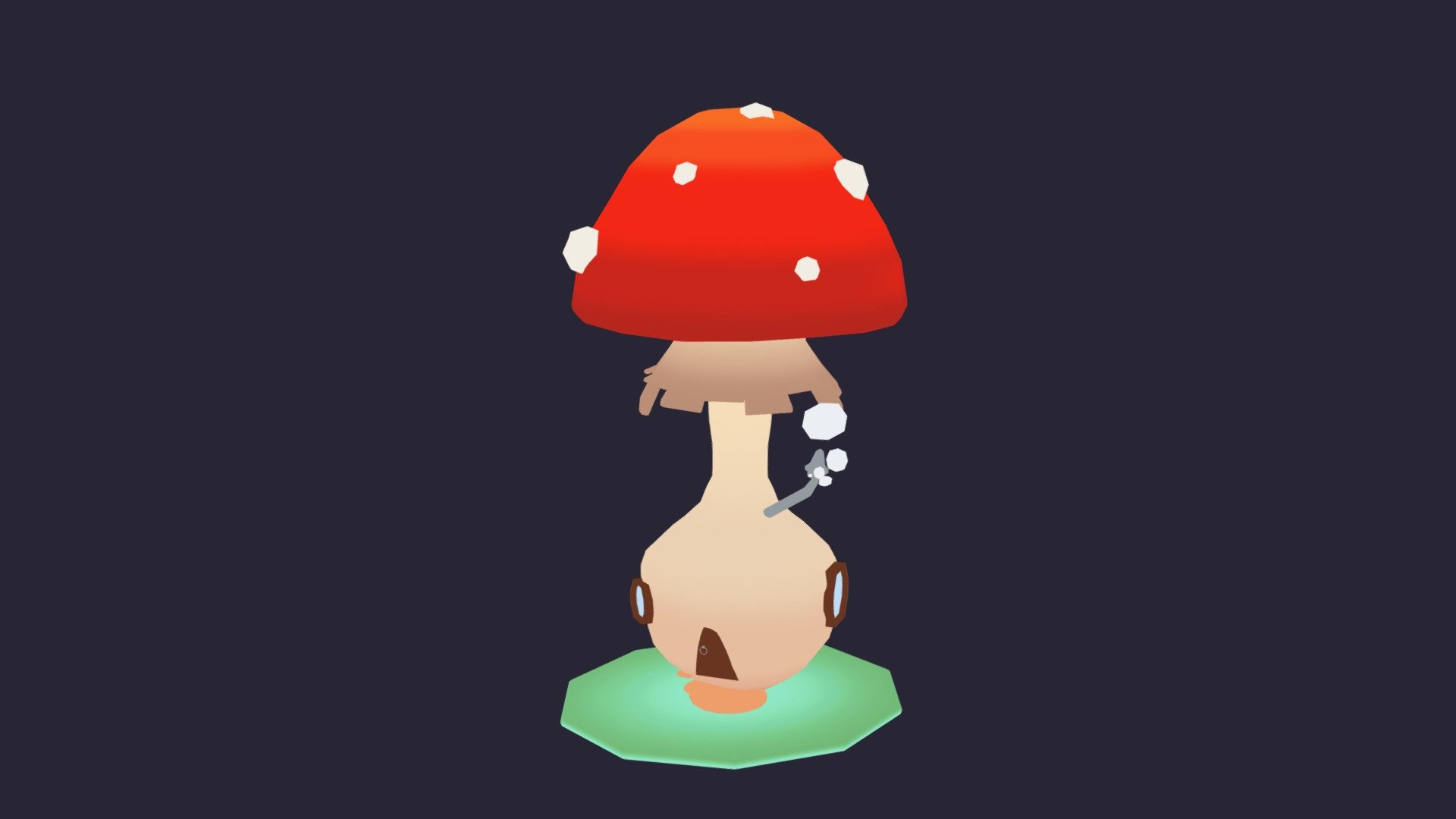 Single Person Shroomcap - 3D model by Miriam Köllner (@mikoe) [95c2f93 ...