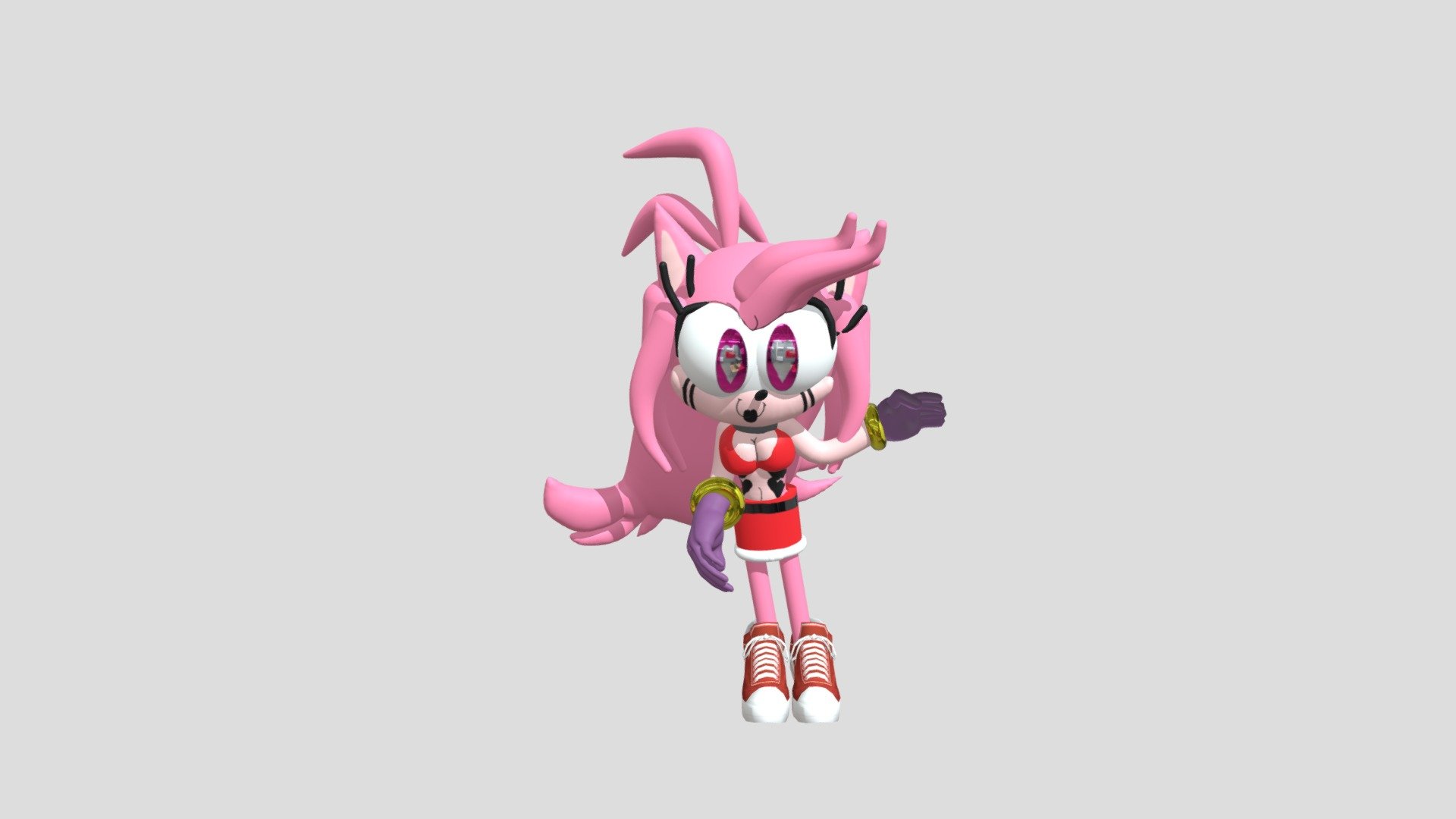 Crazy Amy new forms - Download Free 3D model by tanjiro x sonic x deku ...