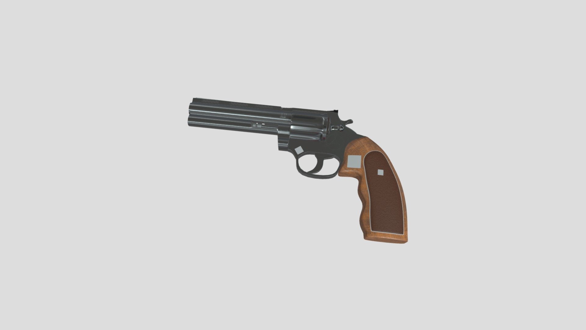 Revolver Gun - Download Free 3D model by Agent 327 (@amirunuhan ...