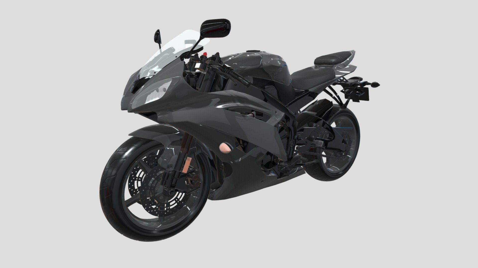 YAMAHA YZF R6 for fiver User Ashleyhelen001 - 3D model by 3dcar_models ...
