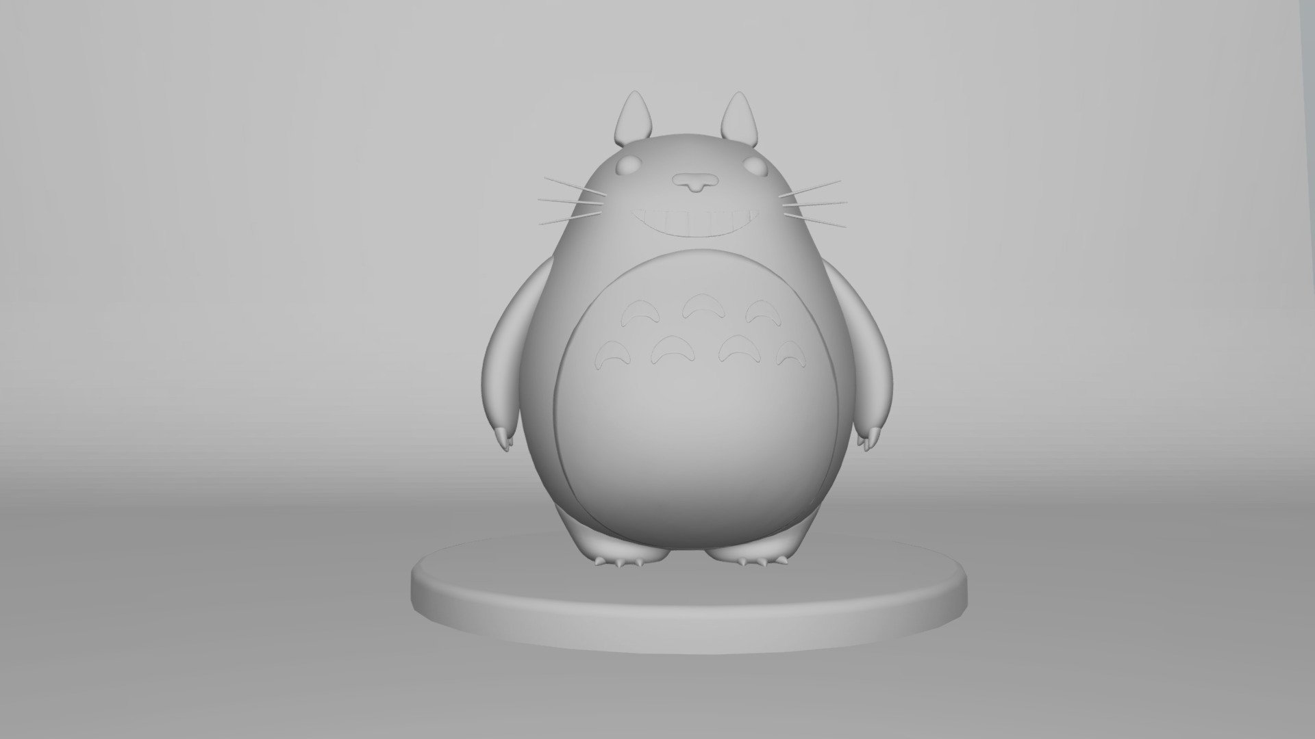 TOTORO - 3D model by cleytonalves [95c605c] - Sketchfab