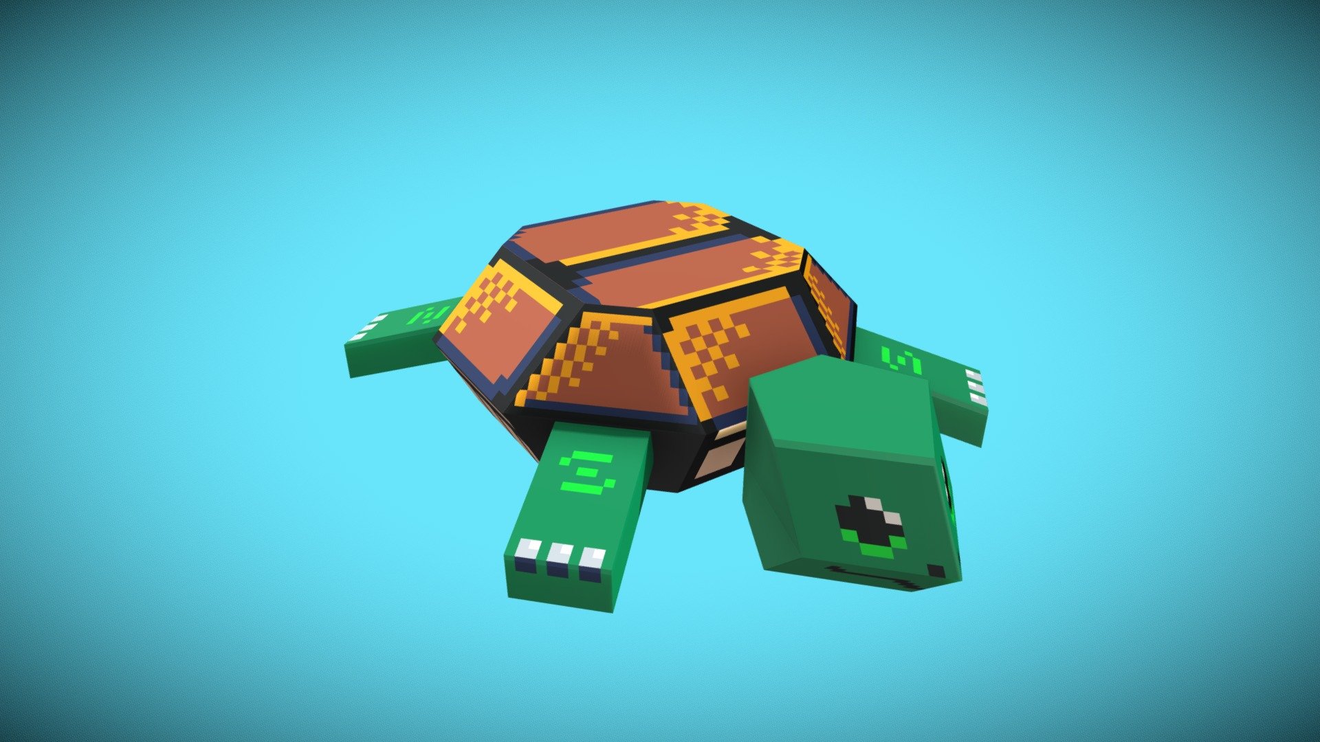 Turtle Low Poly - Download Free 3D model by Sebastian Zayas ...
