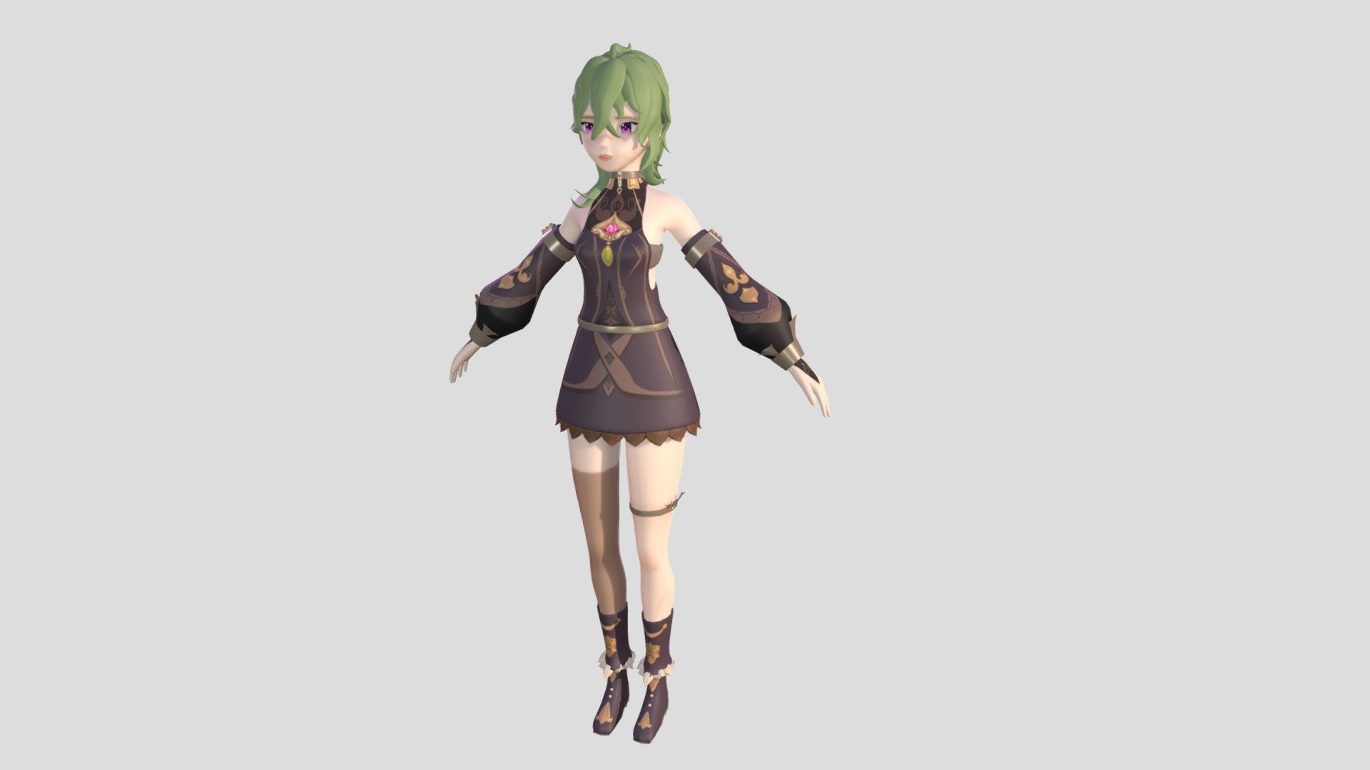 Collei - Download Free 3D model by Aline (@alinehblt) [95c7fa3] - Sketchfab