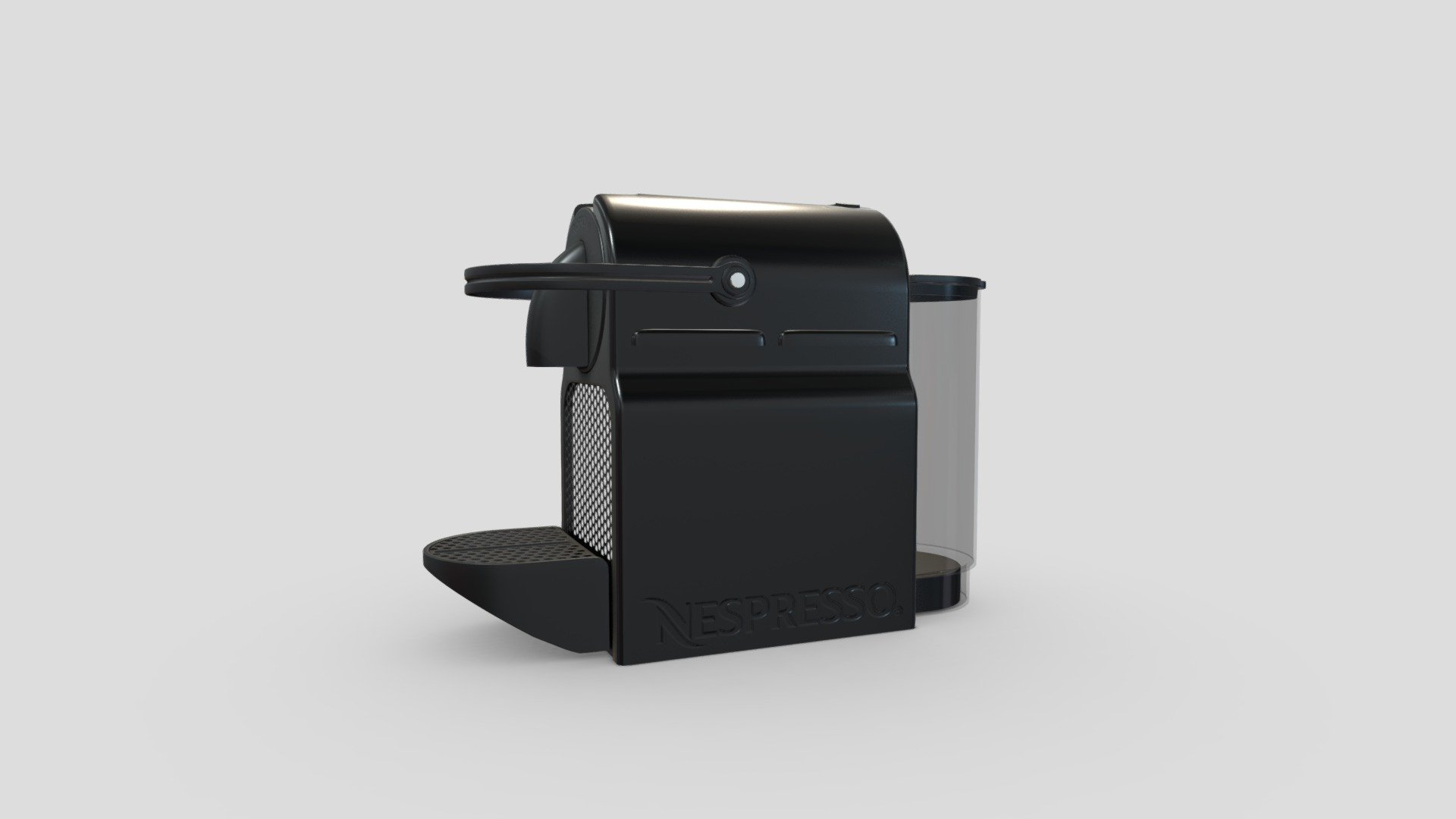 Capsule Coffee Machine Black EN80 - Buy Royalty Free 3D model by ...