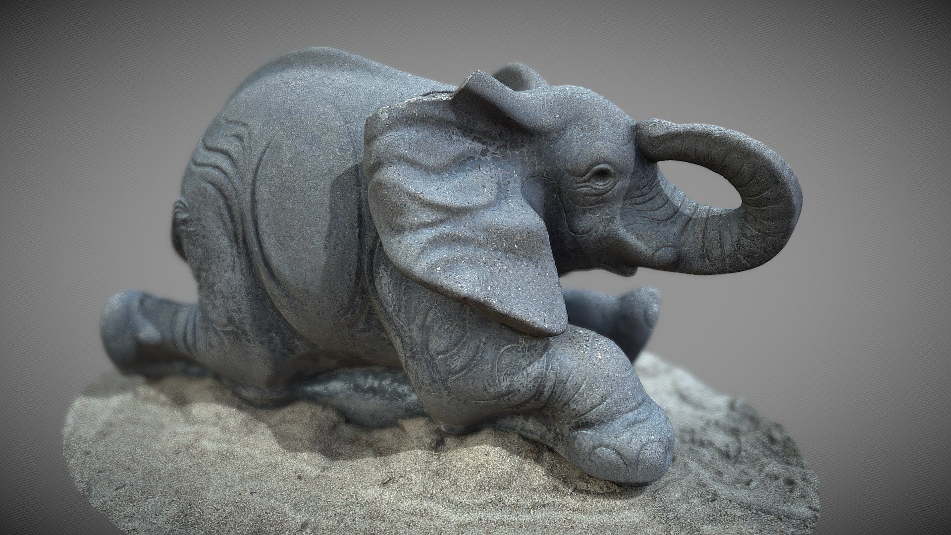 Cement Elephant - Buy Royalty Free 3D model by ஜCIHIRISஜ ...