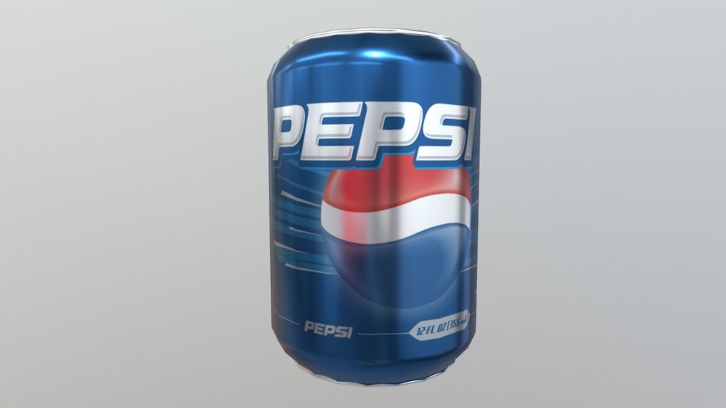Pepsi Can Test - 3D model by markiesewetter [95cc7ee] - Sketchfab
