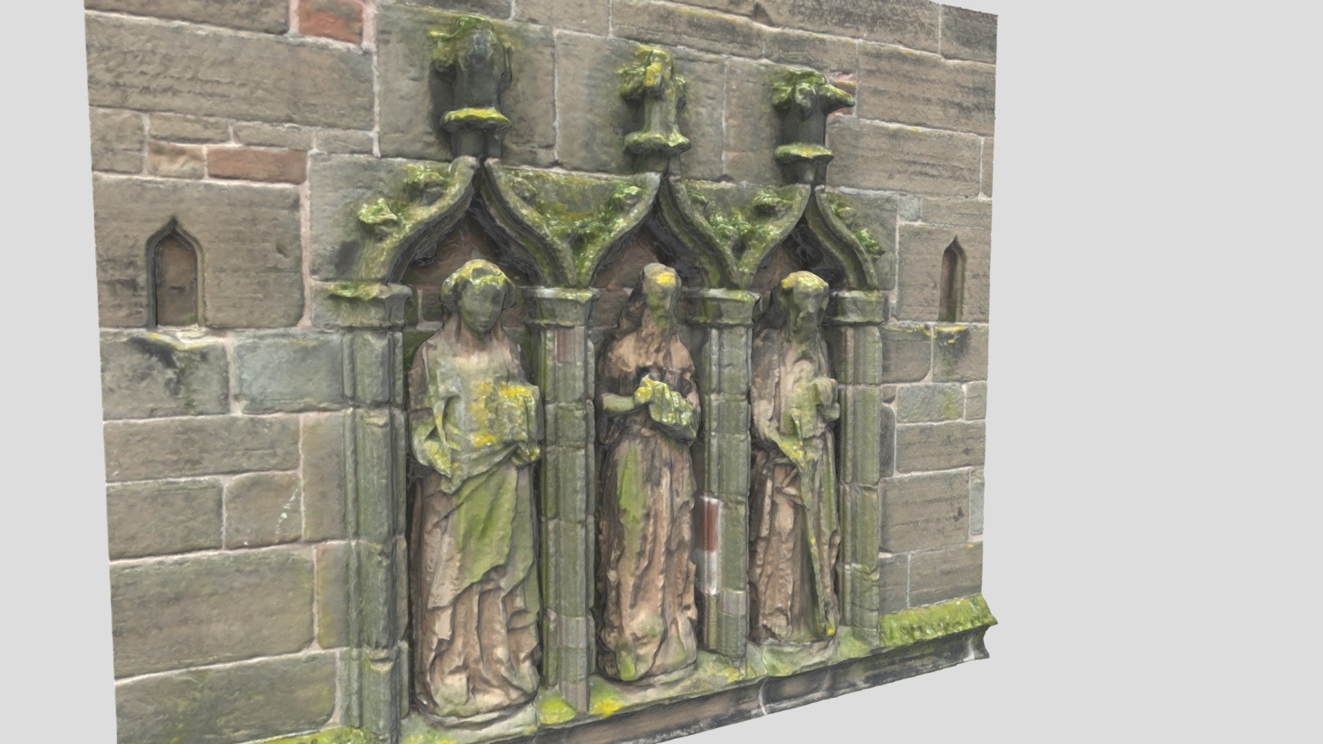 Front Door Statue, St Johns Church, Bromsgrove - Download Free 3D model ...