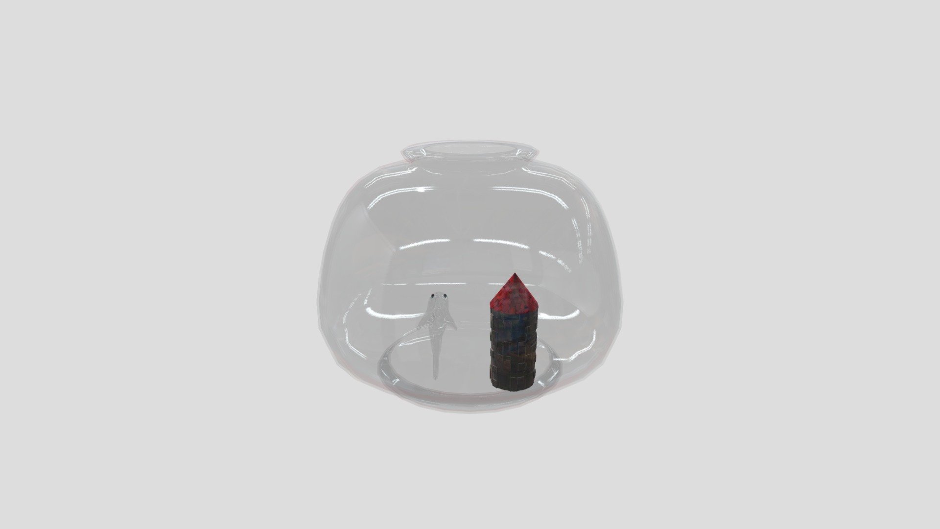 Fishbowl - 3D model by AlienMan17 [95cce13] - Sketchfab