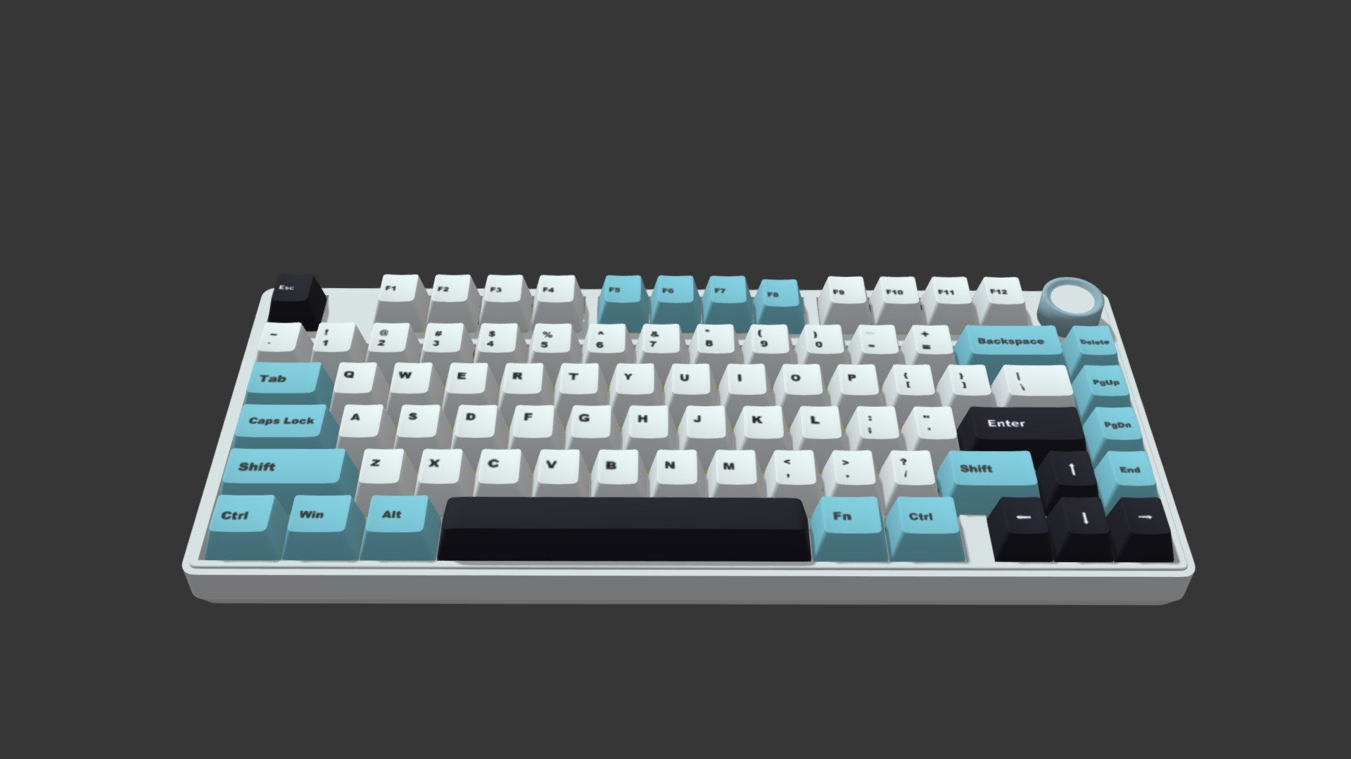 Mechanical Keyboard - Download Free 3D model by Flexryhe [95d050e ...