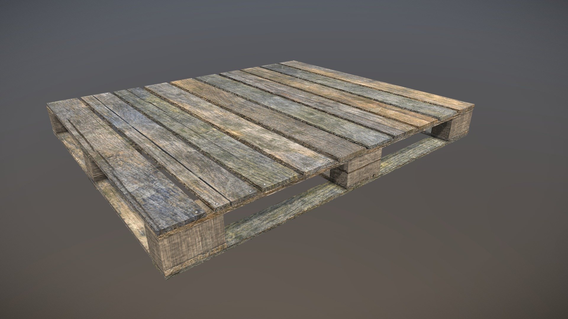 Old Wooden Pallet - Download Free 3D model by Luka Feric (@lferic ...