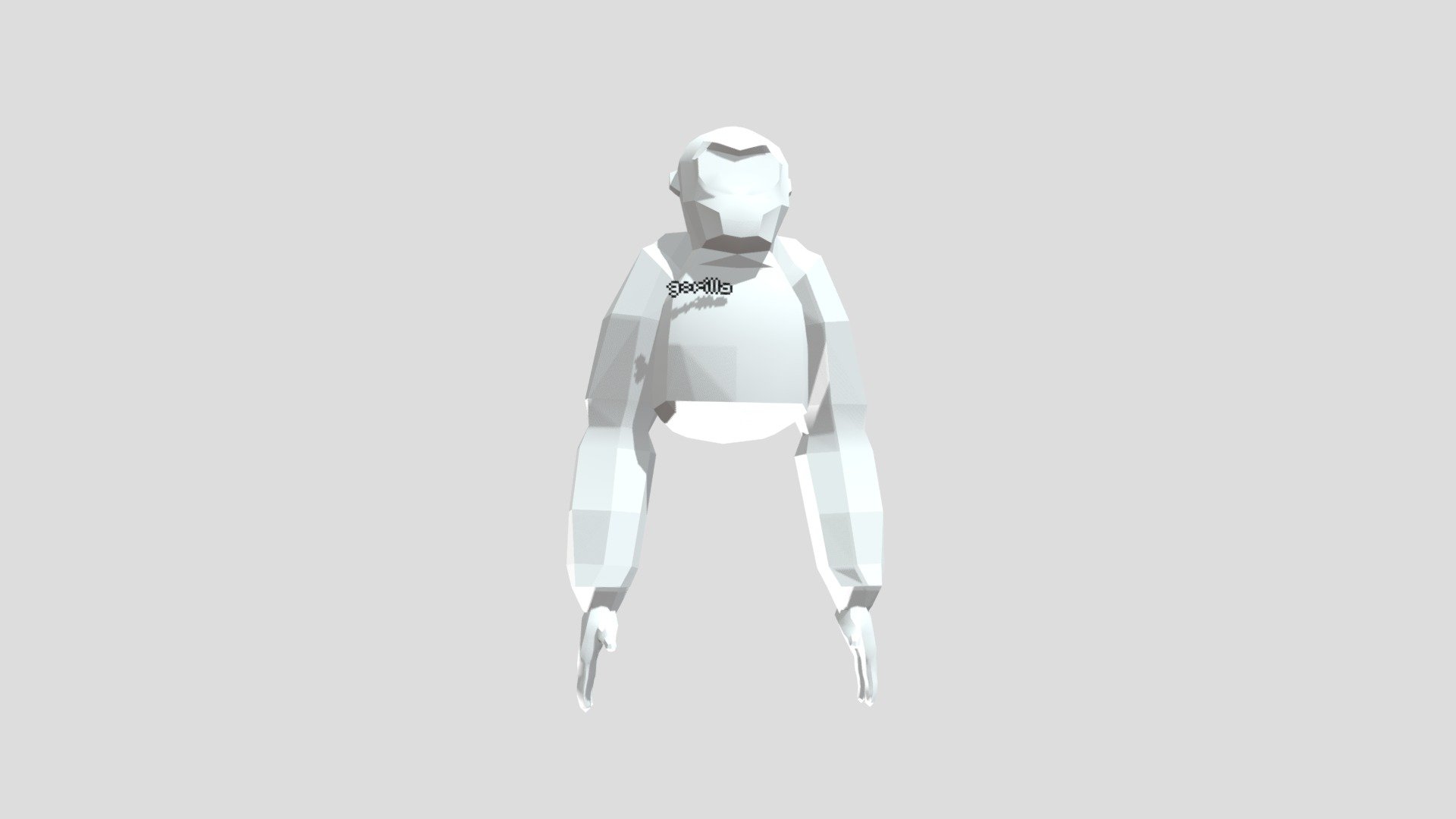 Gorilla-rig - Download Free 3D model by RIGYT (@lincolnrossiter286) [95d2e19] - Sketchfab