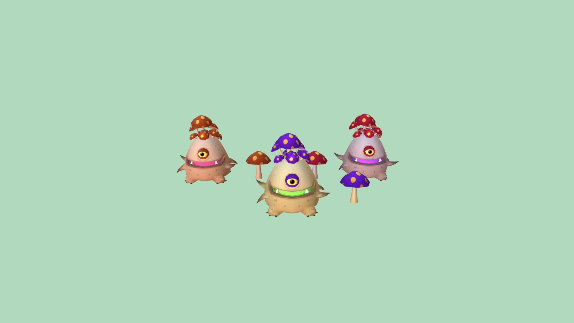 Honguito - 3D model by Digimentore (@digimentore1) [95d4698] - Sketchfab