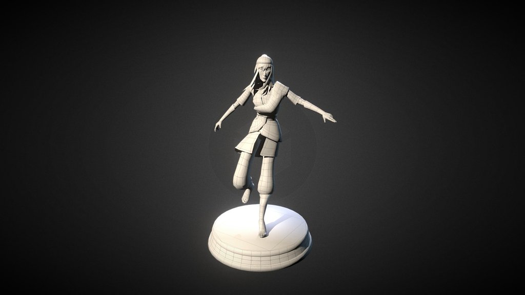 Maillage - 3D model by Juliette Scherpereel (@juliette.s) [95d4dc6 ...