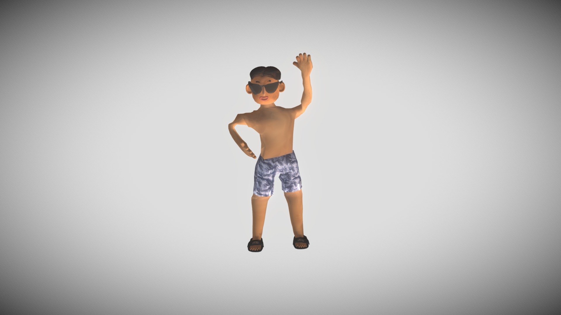 Summer Character - 3D model by sofiyan [95d5d75] - Sketchfab