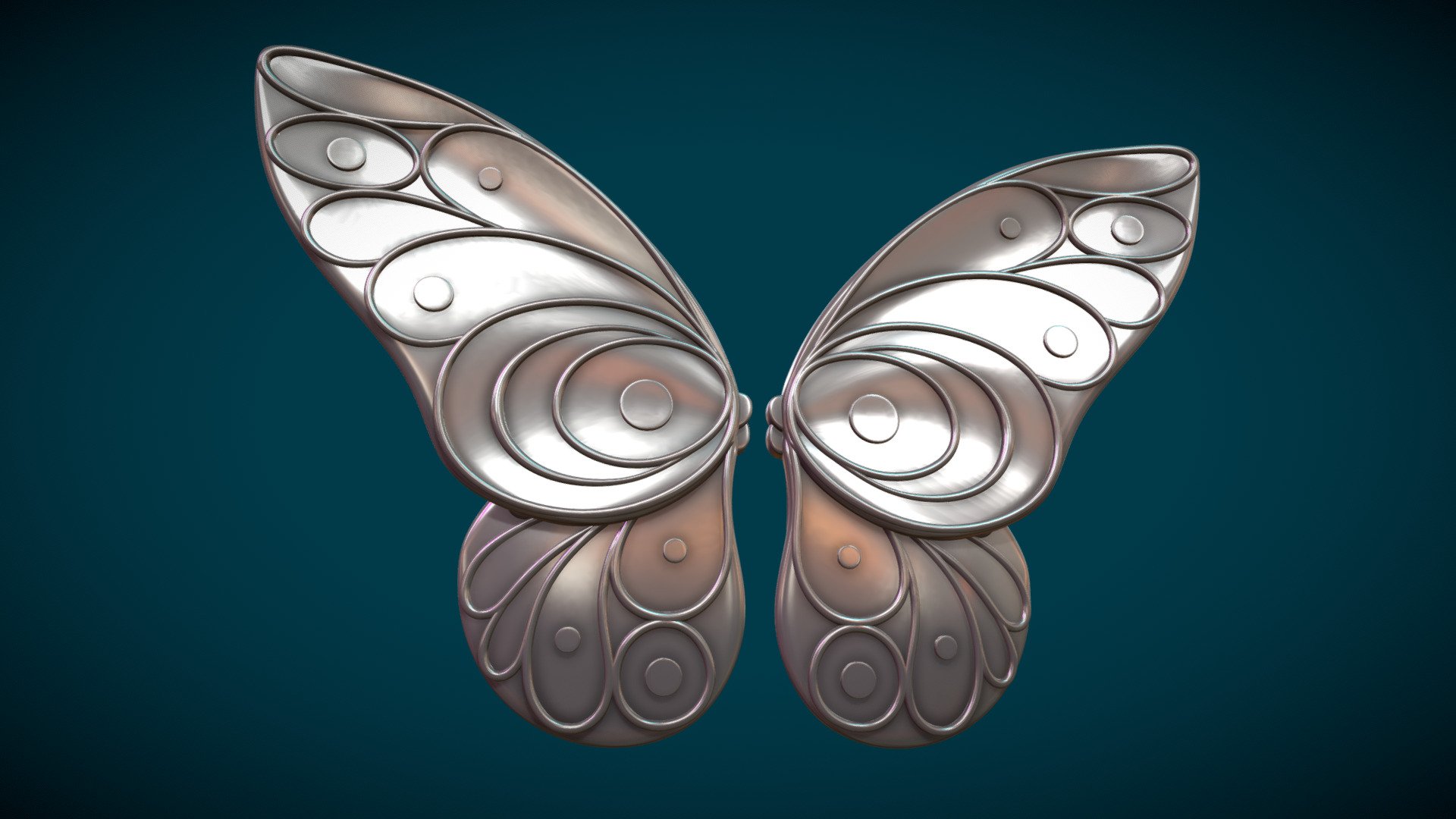 Butterfly Wings - 3D model by Skazok [95d86cc] - Sketchfab