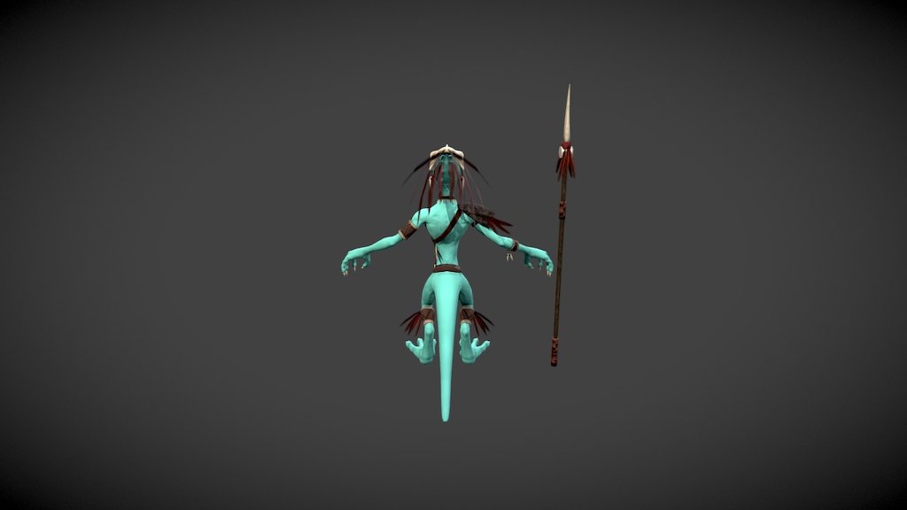 Lizardman - Hunter - 3D model by paunes [95d8ab4] - Sketchfab