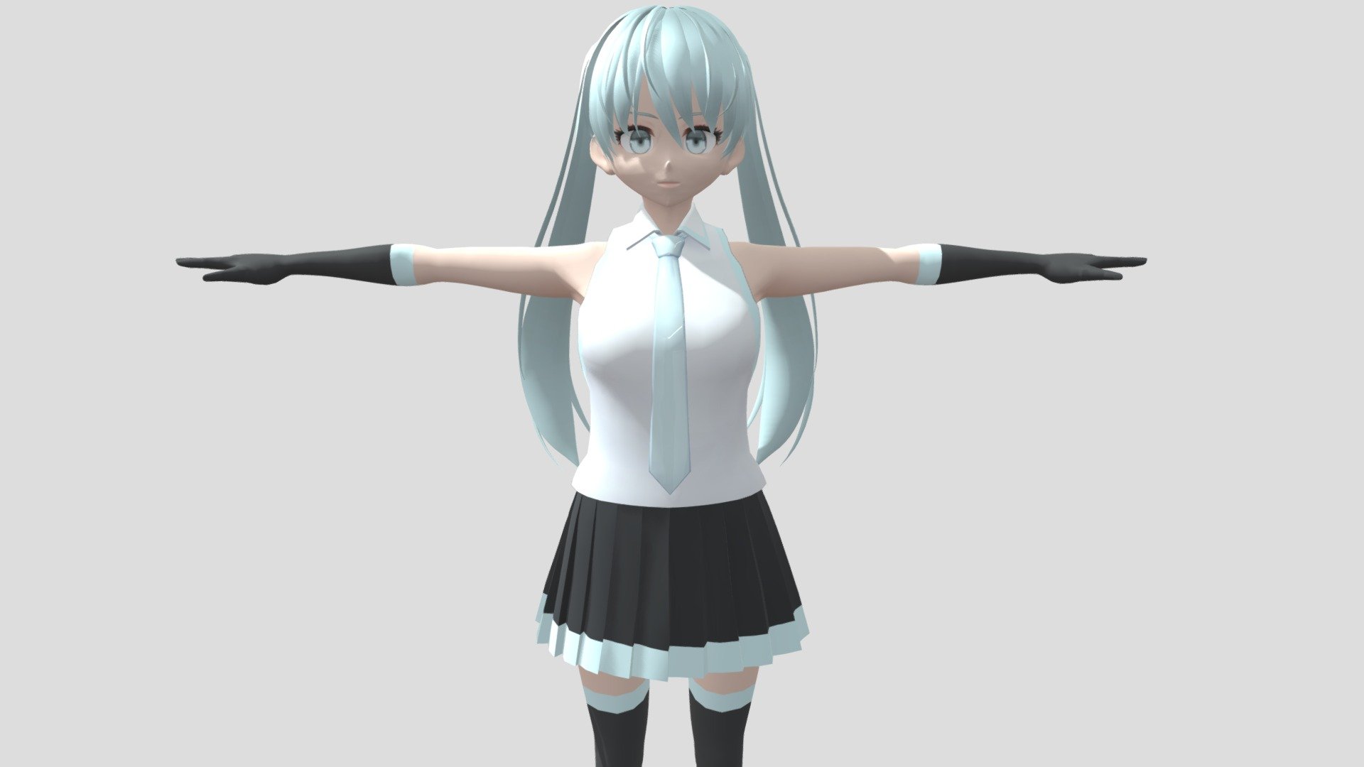 【Anime Character / alex94i60】 Idol:Fuuka - Buy Royalty Free 3D model by ...