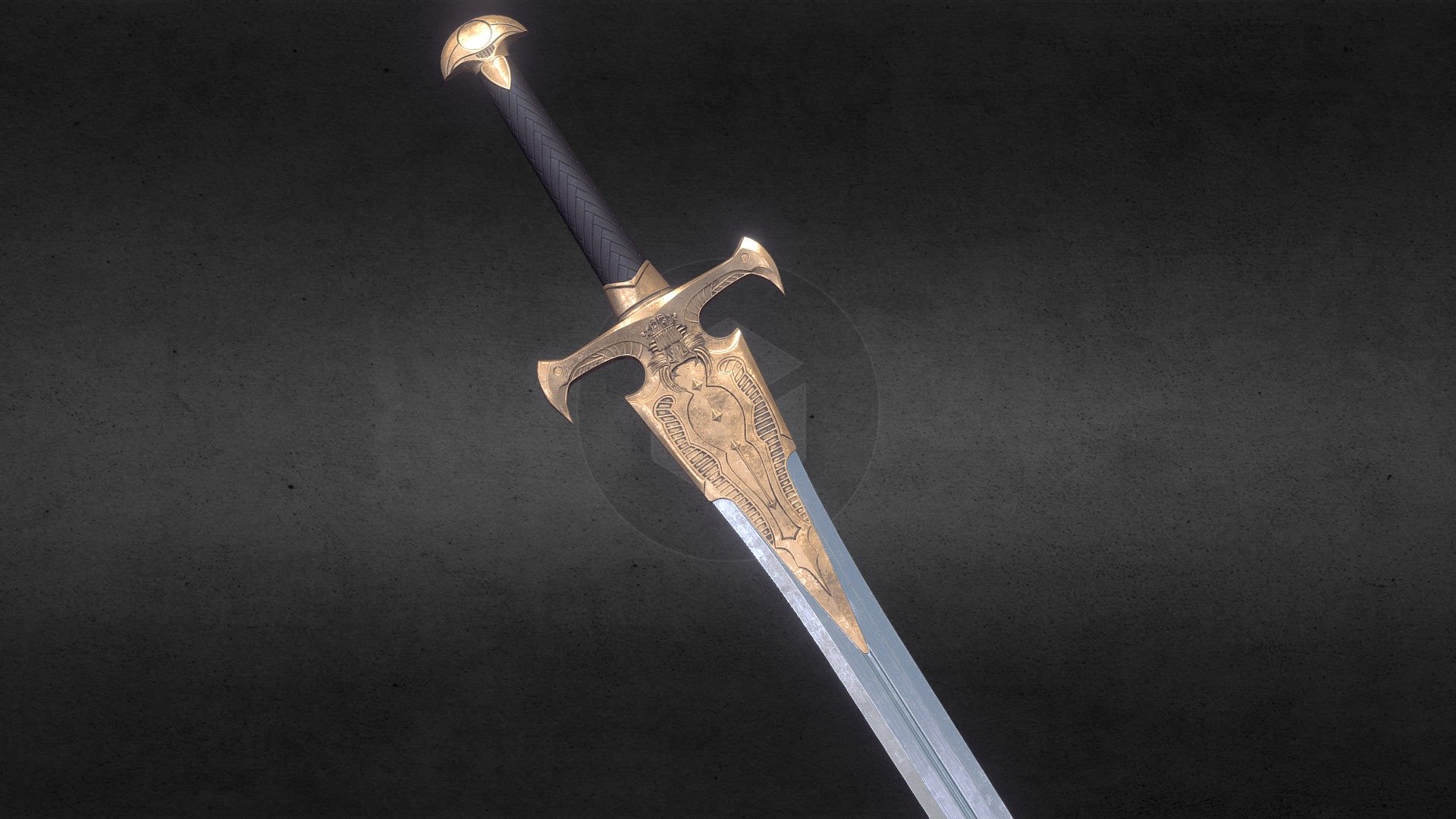 CL's GreyWardenSword - 3D model by CrazyLion [95dac07] - Sketchfab