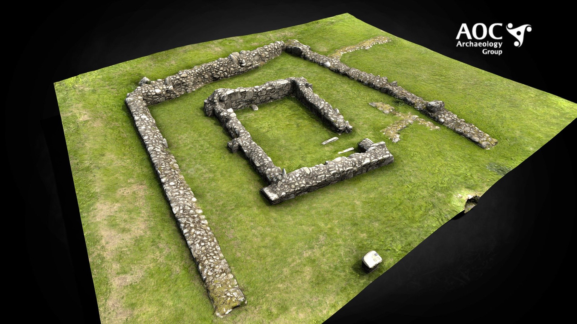 Chapel Finian - 3D model by AOC Archaeology Group (@aocarchaeology ...