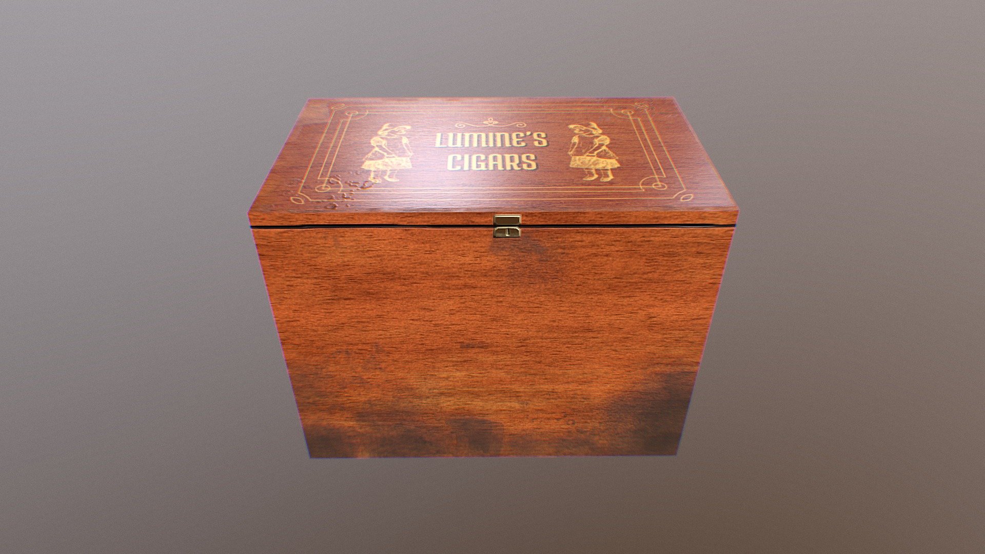 Lumine's Cigar Box - 3D model by Charlotte Kimberly Andreassen ...