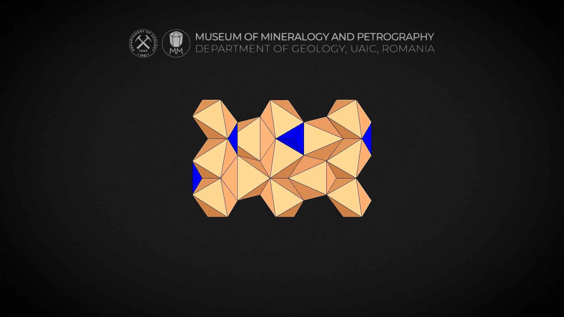 Crystal structure of Fayalite {111} - 3D model by Museum of Mineralogy ...