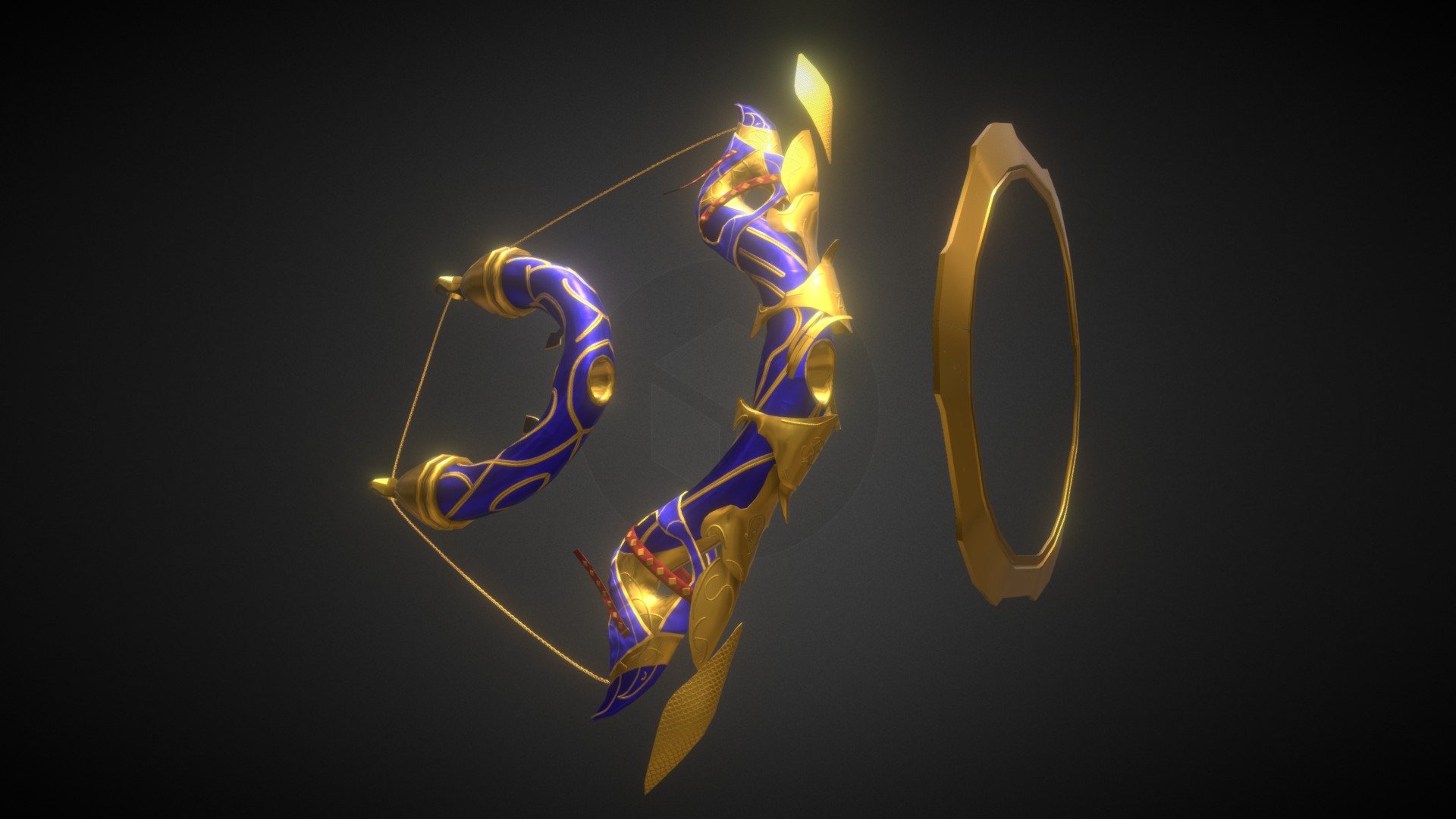 Fate/Grand Order - Ishtar Bow - Download Free 3D model by Swach ...