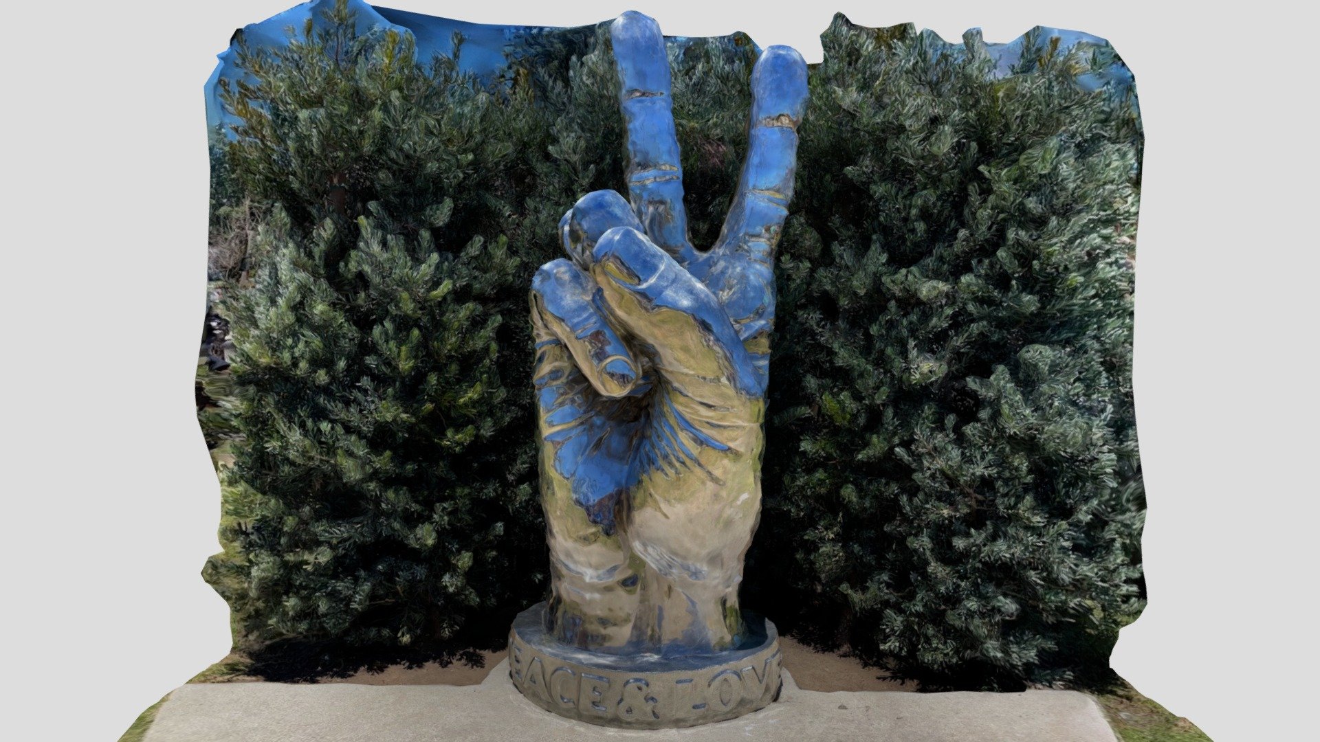 Peace & Love Monument (Ringo Starr) - Download Free 3D model by Jake ...