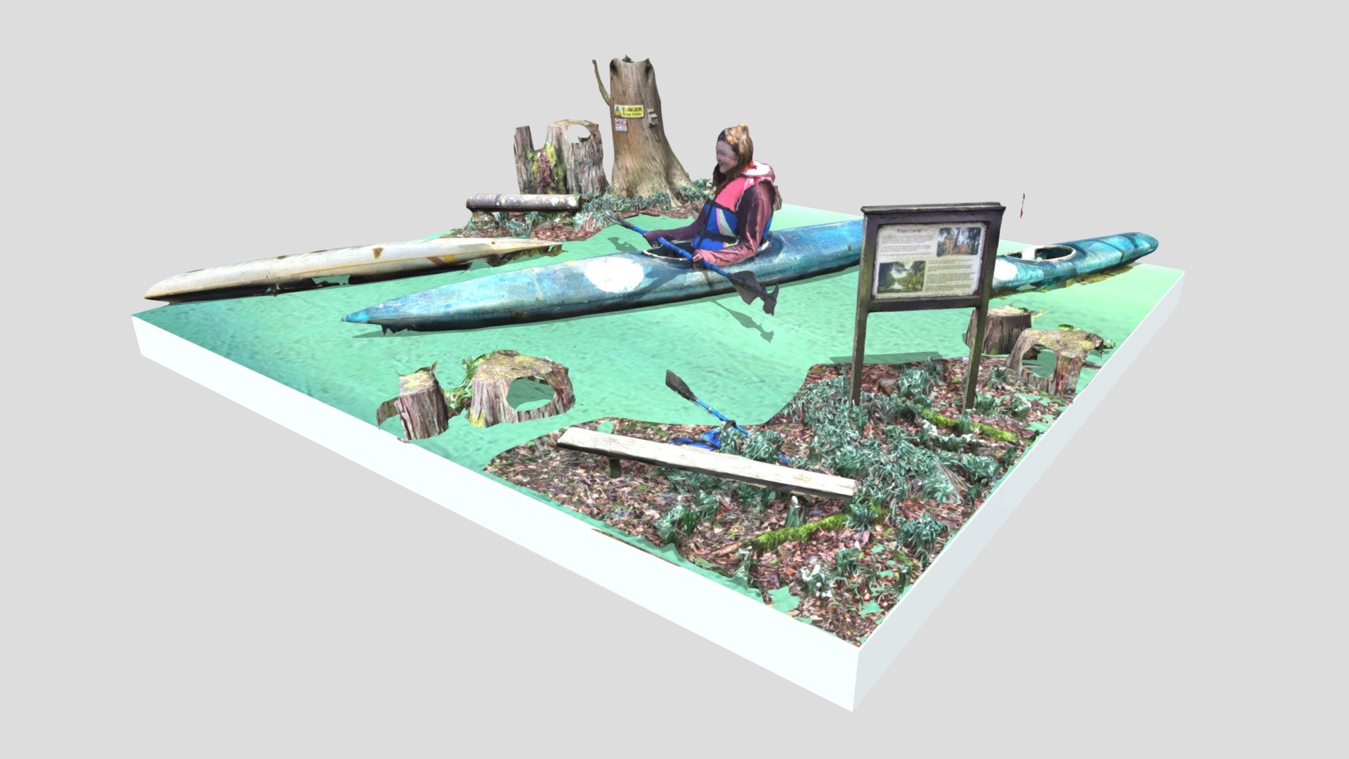 Dumfries - Fiona - River Nith - 3D model by StoryTrails [95deff2 ...