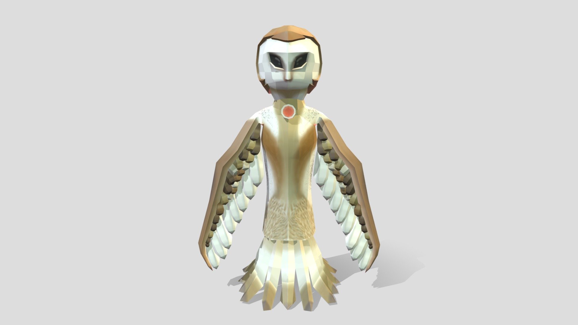 Owl monster - 3D model by jhayward [95dfed3] - Sketchfab