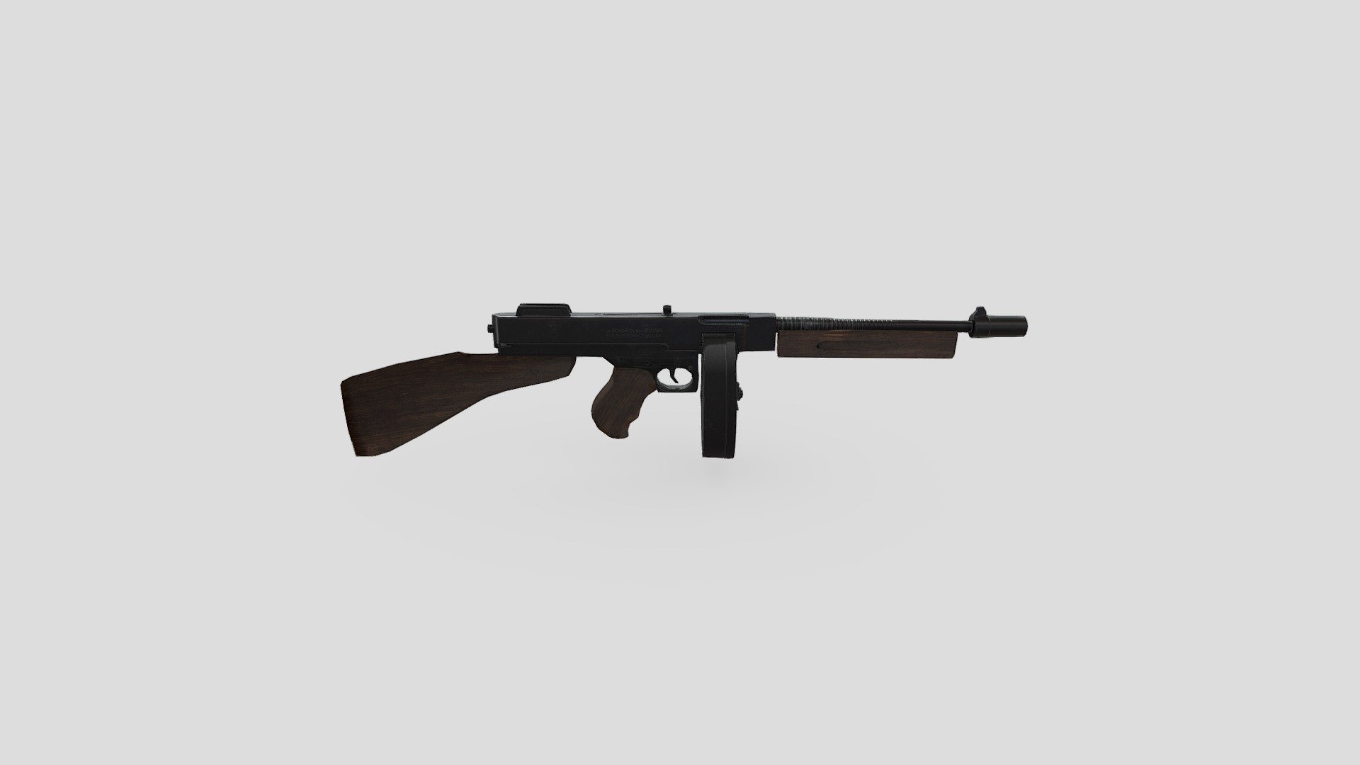 Thompson 1928A1 - Download Free 3D model by Ollie Ferrier ...