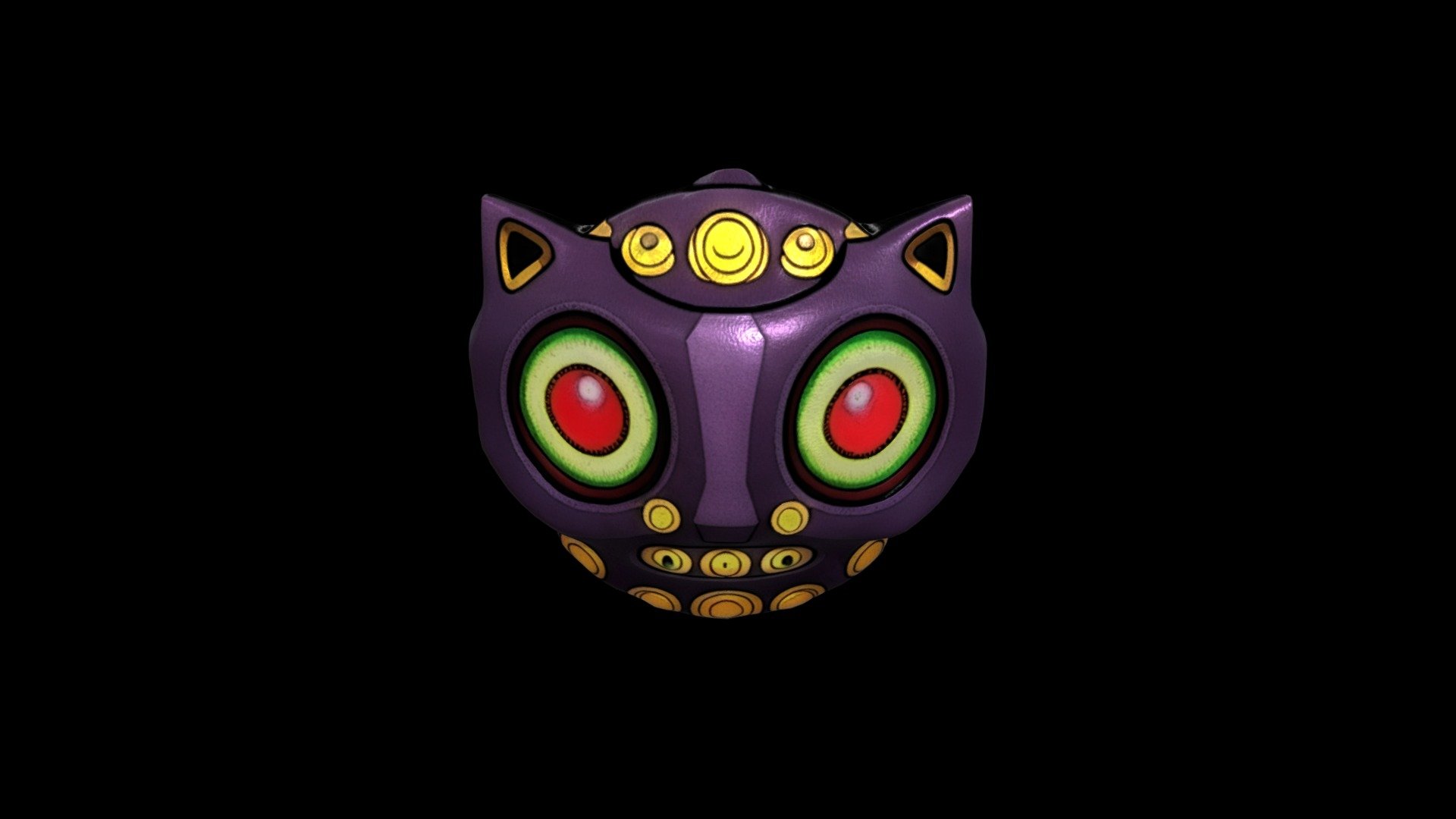 Happy Mask 407 - Download Free 3D model by klrxyz [95e2076] - Sketchfab