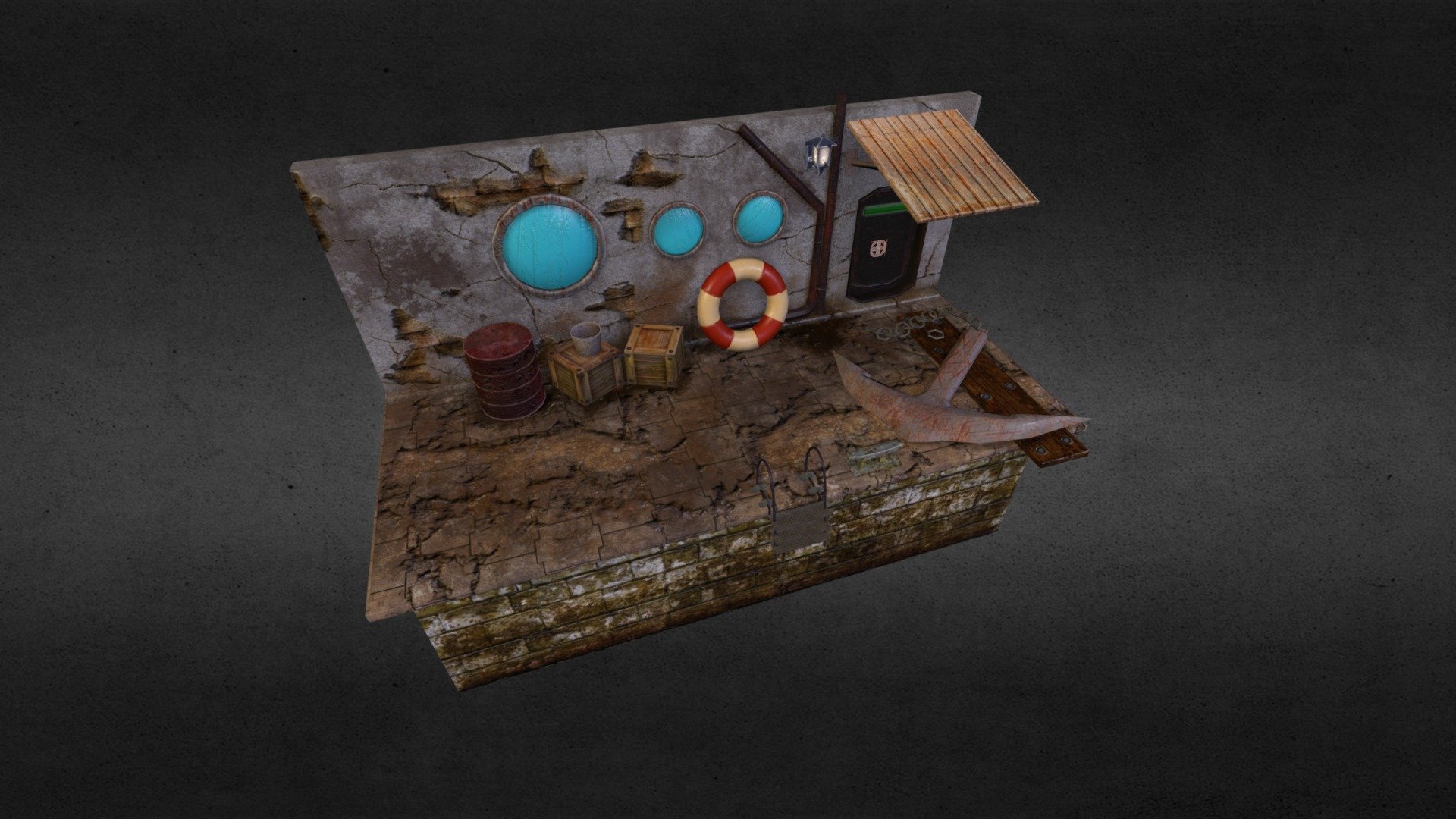 Port - 3D model by Hong-JiaChen [95e25b9] - Sketchfab