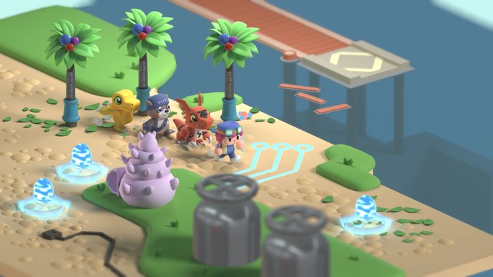 Digimon 3D models - Sketchfab