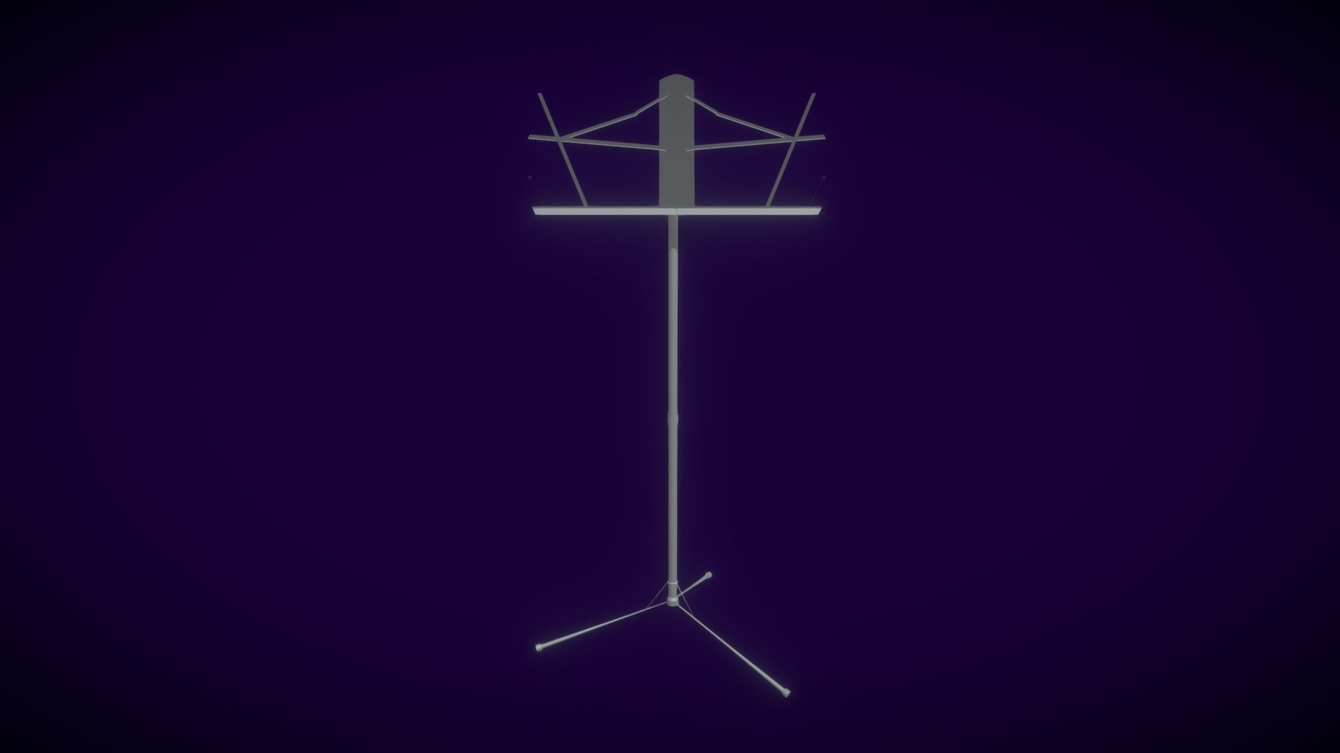 Cheap Metal Music Stand - 3D model by Tin Heart Interactive ...