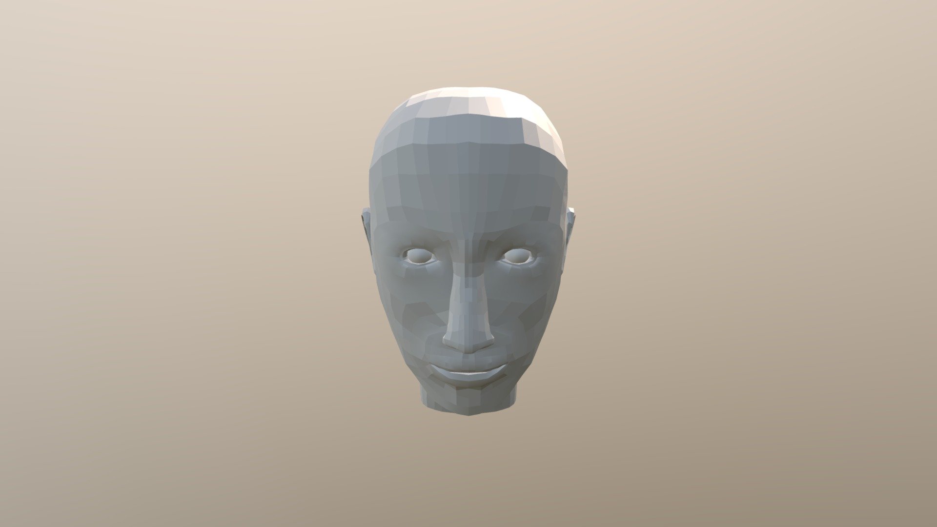 Head Bust 02 - 3D model by Josh Funderburk (@funderja) [95e4311 ...