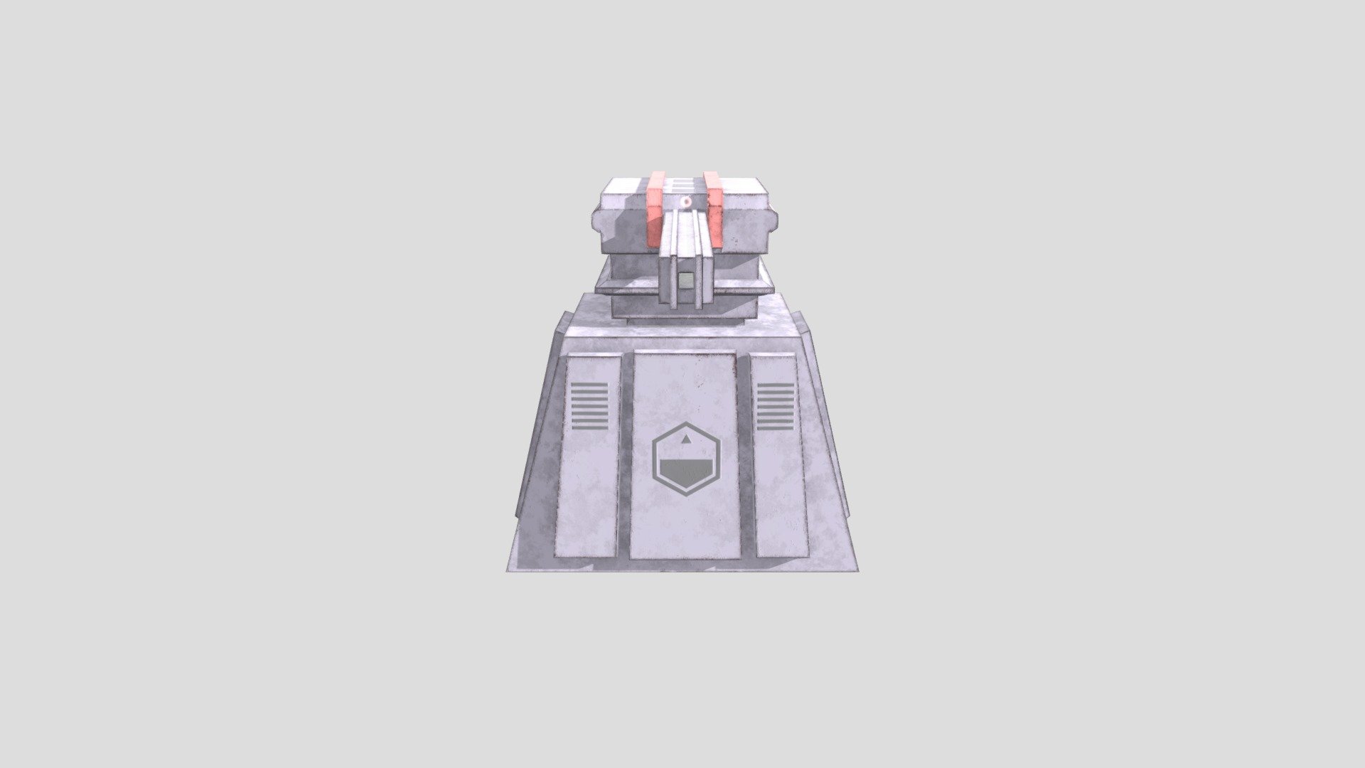 Turret - 3D model by mikegoh [95e4816] - Sketchfab