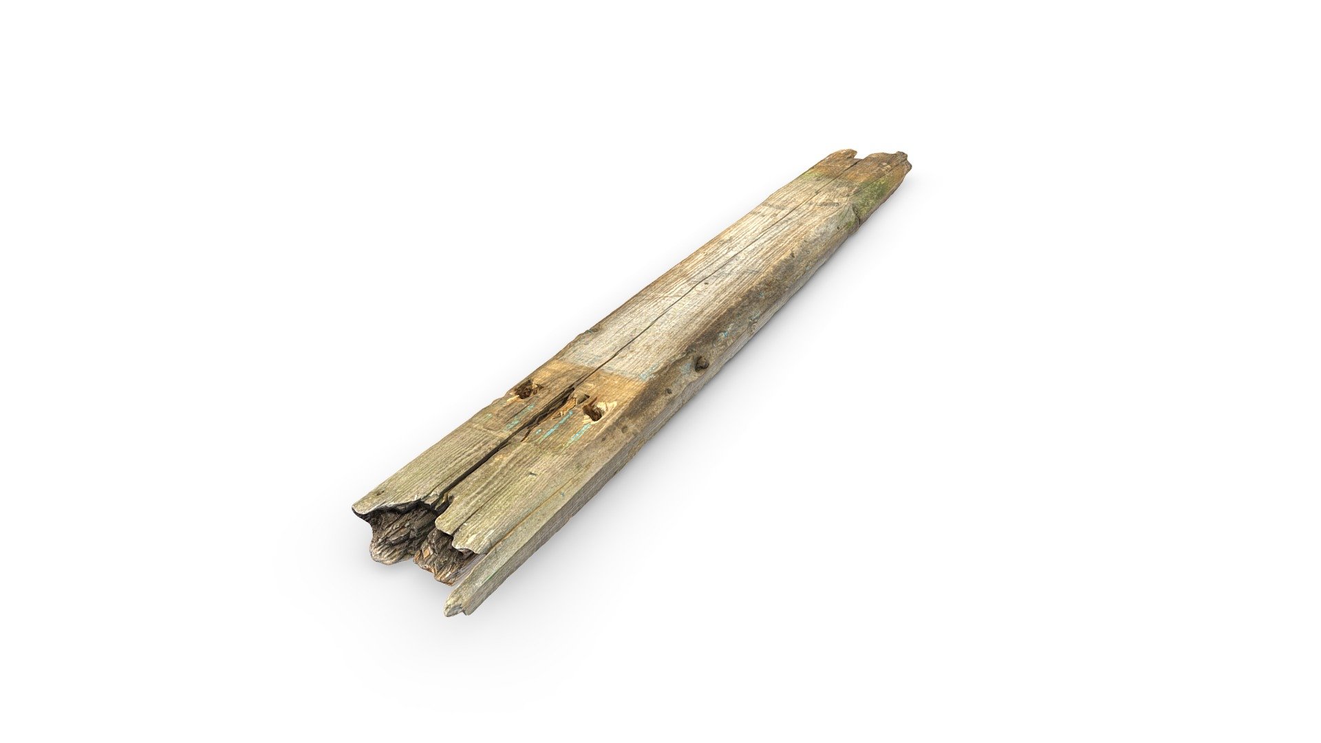Old Broken Board - 3D model by RawCatalog.com (@rawcatalog) [95e751d ...