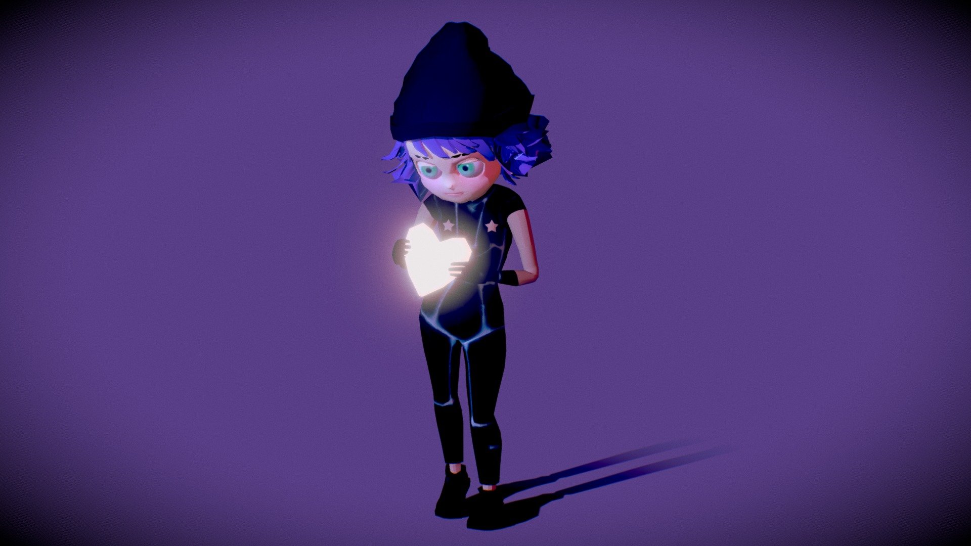Gamer Girl Project - 3D model by Ruxandragp [95e7b37] - Sketchfab