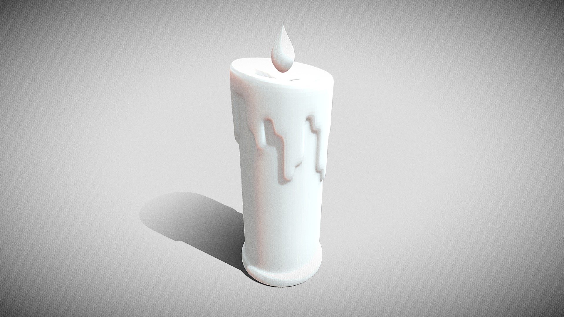 Candle - 3D model by Pplik (@lucashenrique2205ssp) [95e82a9] - Sketchfab