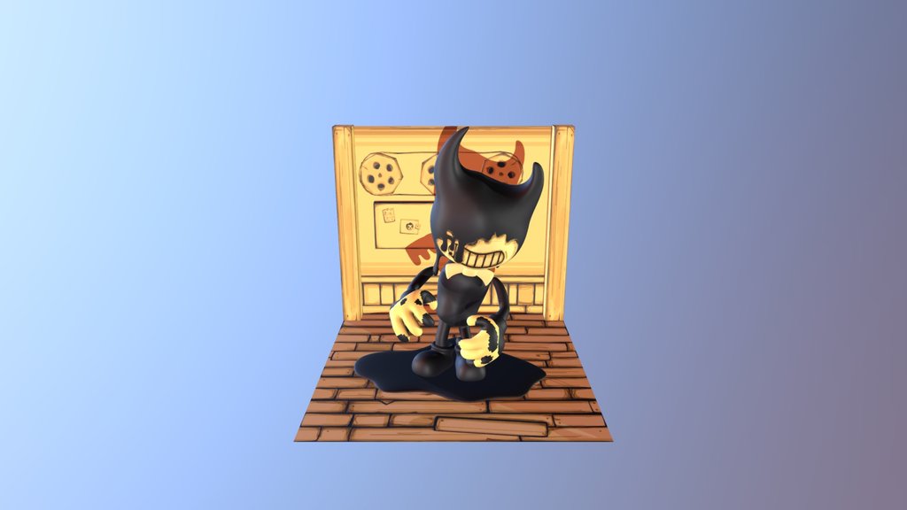 Bendy and the ink machine - A 3D model collection by Finjaxbo - Sketchfab