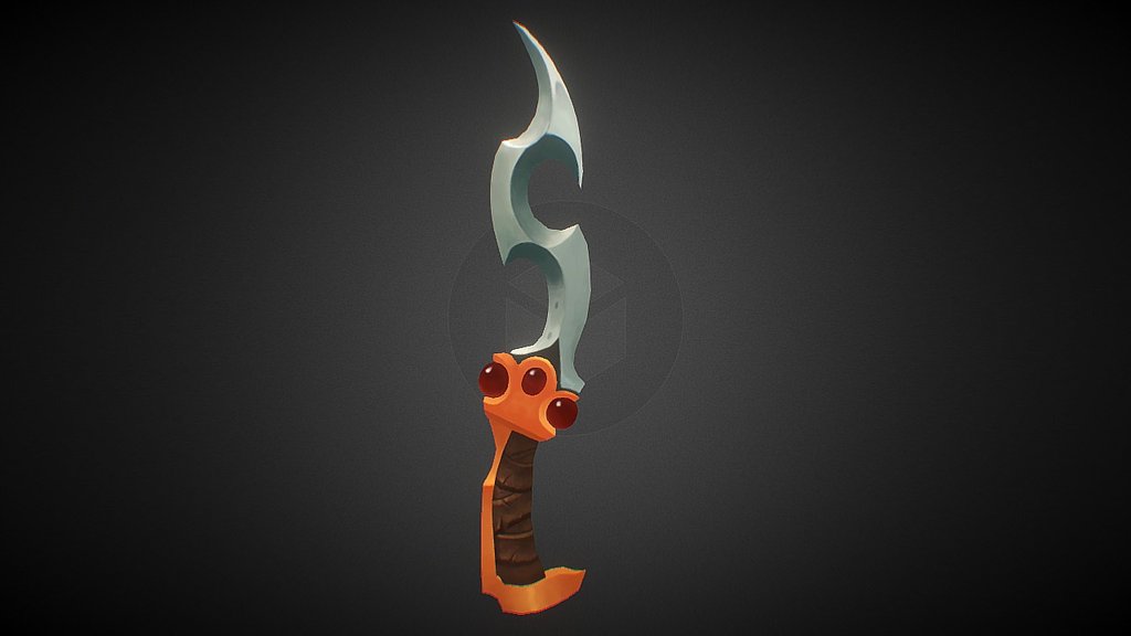 Gold Dagger 2 - 3D model by Michel Elea (@mitchsketch) [95e9a35 ...