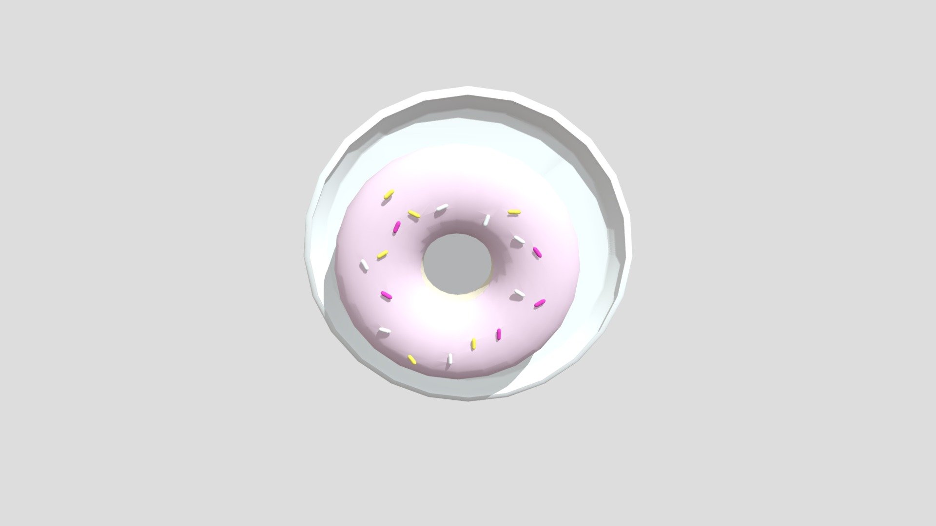 Low poly donut - Download Free 3D model by nezvonisudabolshe (@axaaxa ...